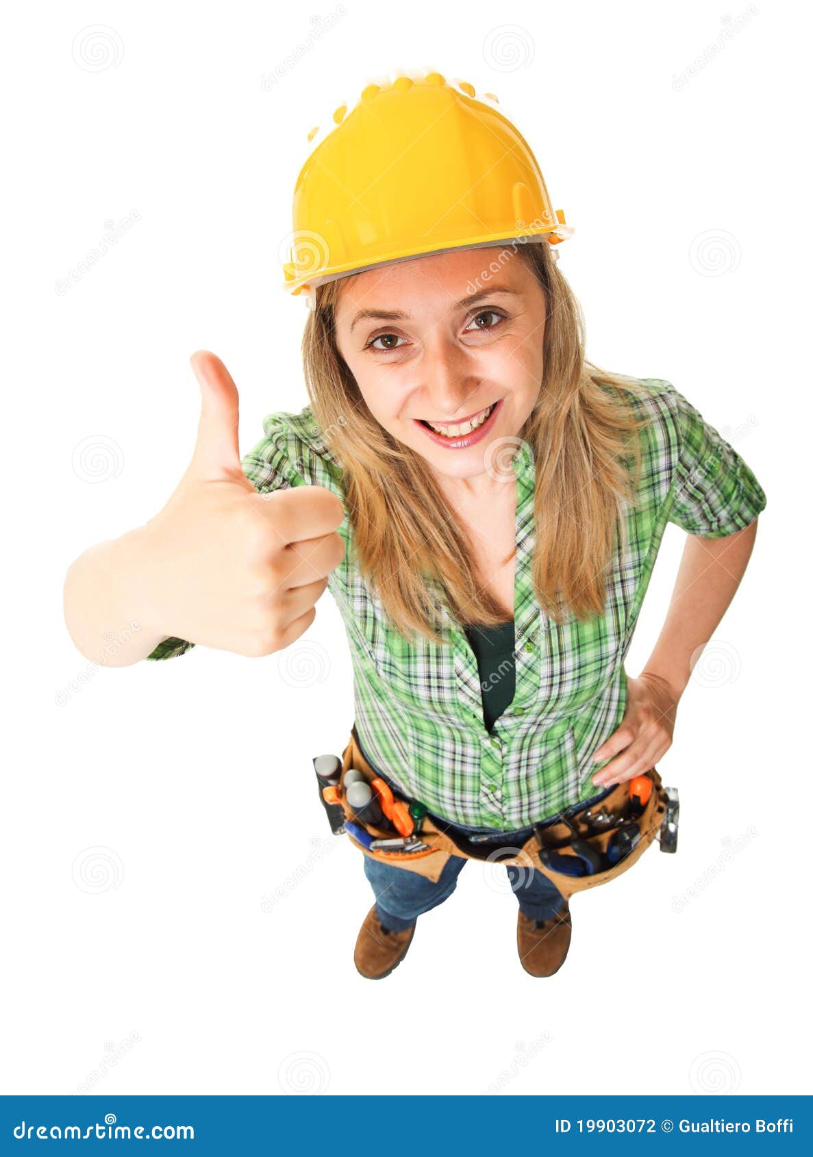 Positive worker stock photo. Image of worker, young, smiling - 19903072