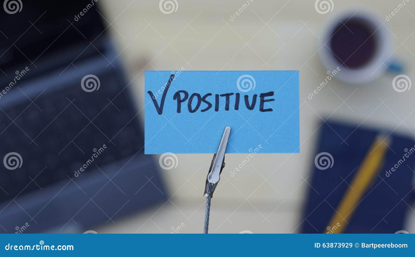 Positive written stock image. Image of positivity, action - 63873929