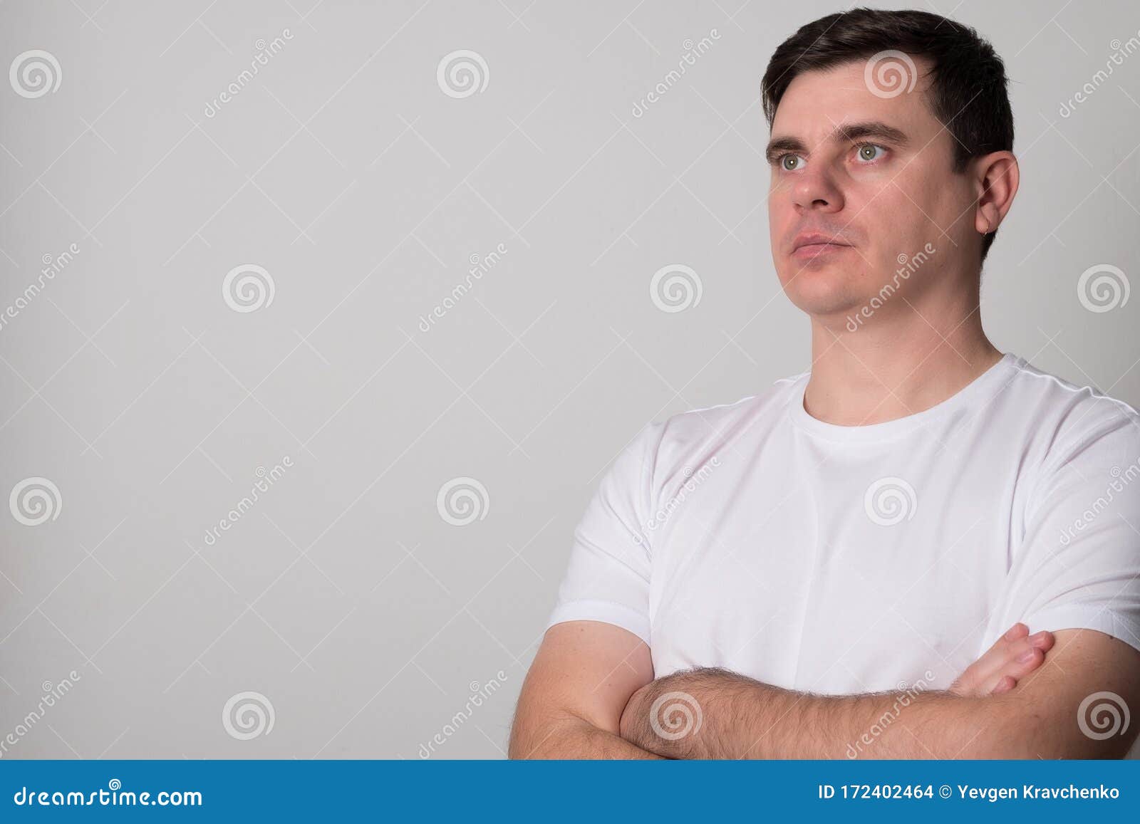 Positive Young Man. Pretty Man Stock Photo - Image of people, happy ...