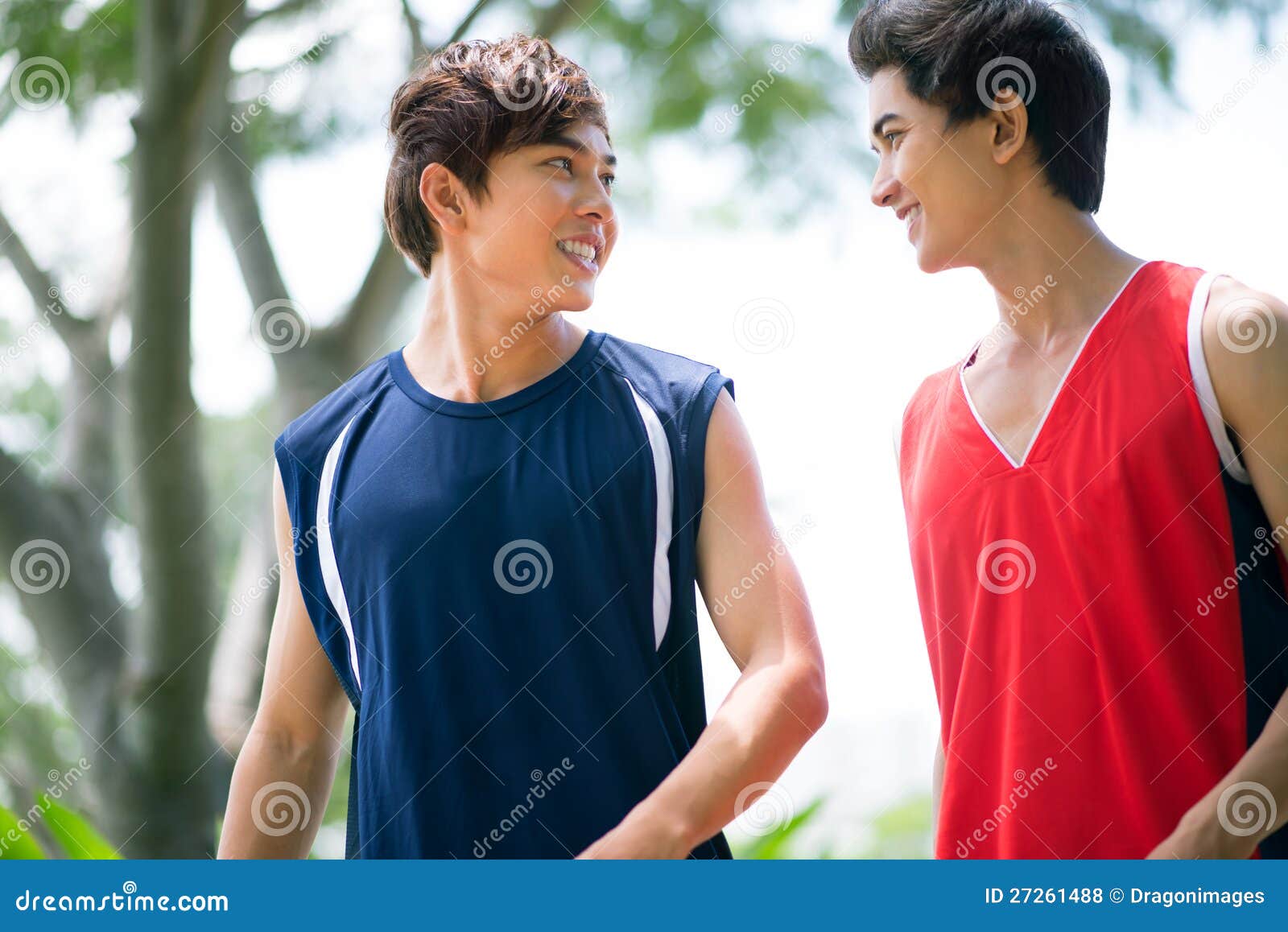 Positive youngsters stock photo. Image of glad, positive - 27261488