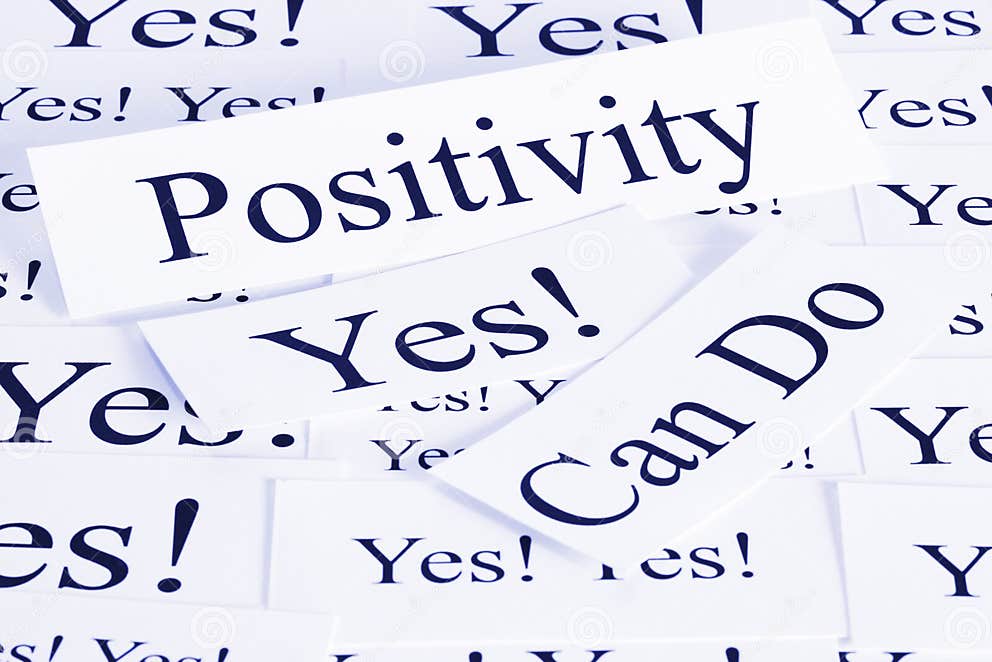 Positivity Concept stock image. Image of concept, attitude - 25565913