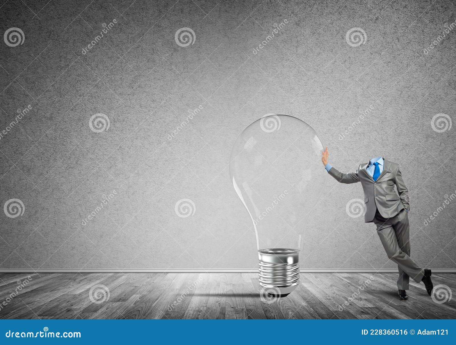 He Possesses Creative Thinking Stock Photo - Image of careerist ...