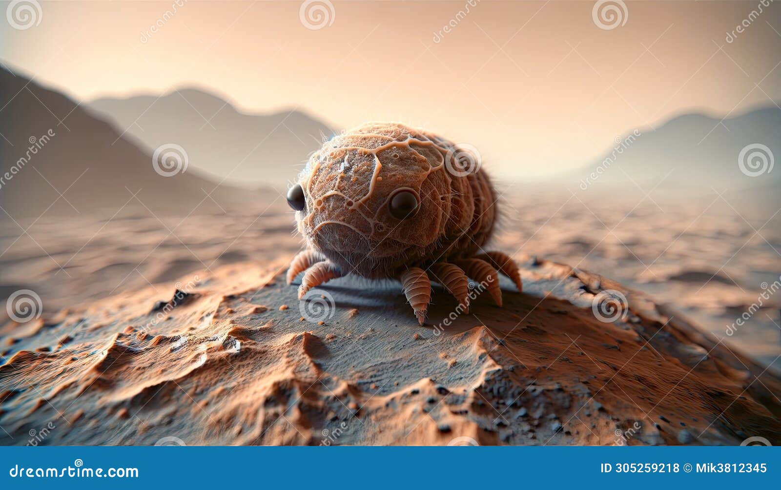 Possible Form of Life on the Planet Mars. Stock Illustration ... Possible Form of Life on the Planet Mars. Stock Illustration ...