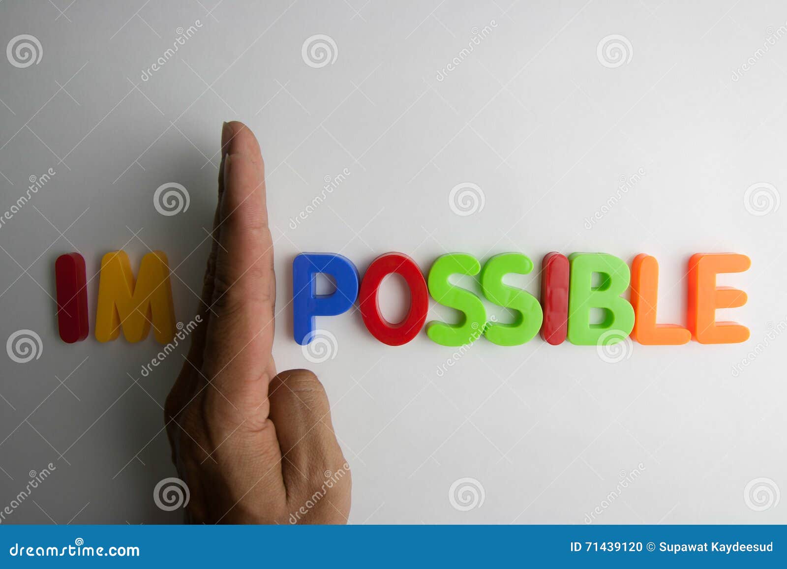 Possible stock photo. Image of motivation, goal, impossible - 71439120