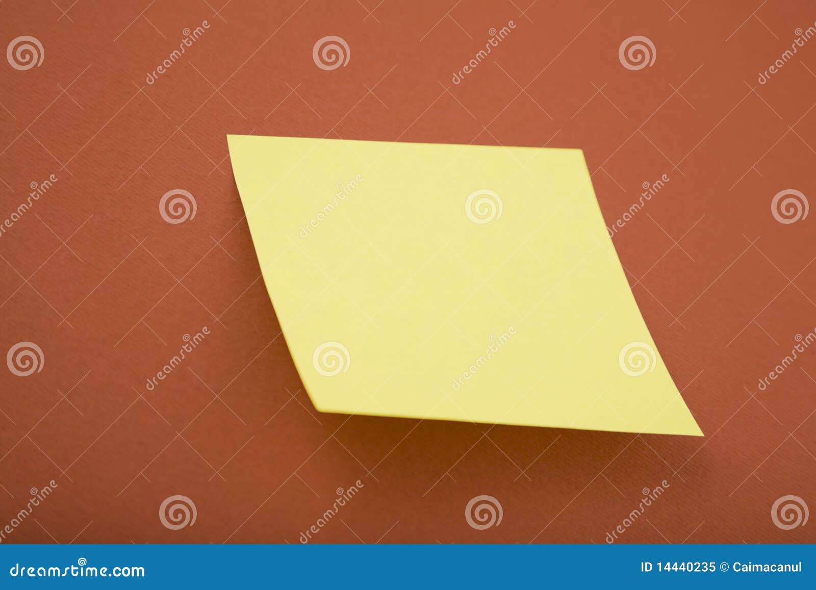 Post-it image stock. Image du bulletin, information, vide - 14440235