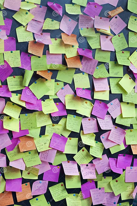 Post-it stock photo. Image of invisibility, handwriting - 14643550