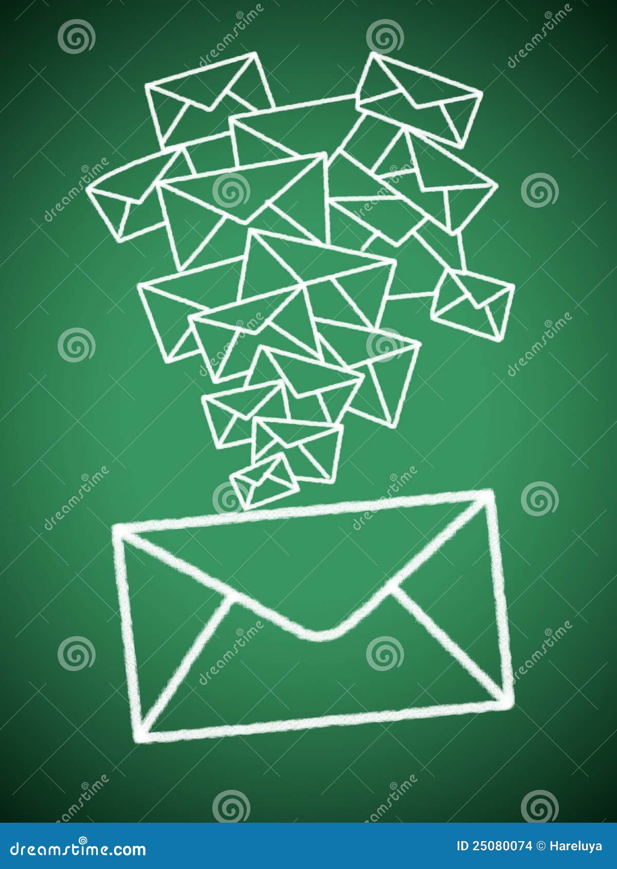 Post stock abbildung. Illustration von zeichnen, kreativität - 25080074