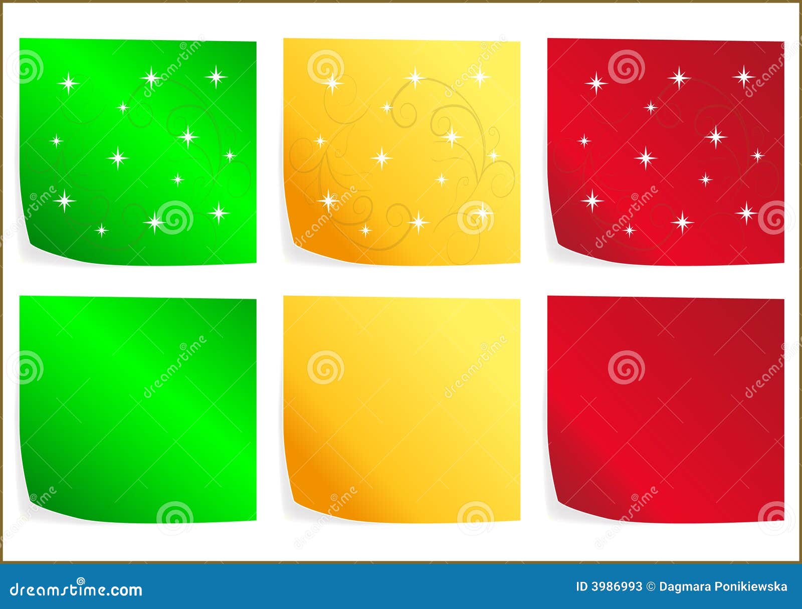 Post-it stock illustration. Illustration of black, attachment - 3986993