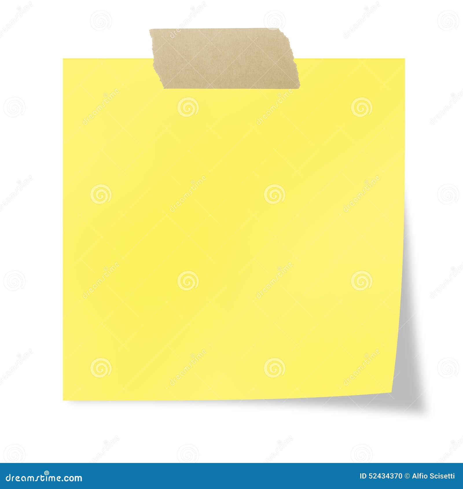 Post-it stock foto. Image of pagina, karton, etiket, gehechtheid - 52434370