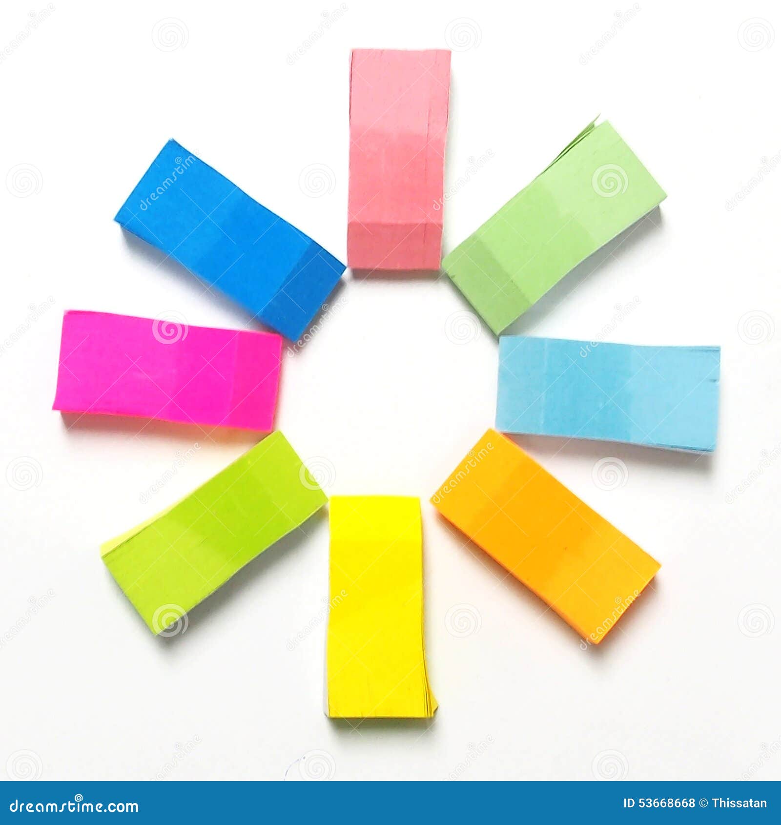 Post-it stockfoto. Bild von liste, fahne, kontrolle, vorstand - 53668668