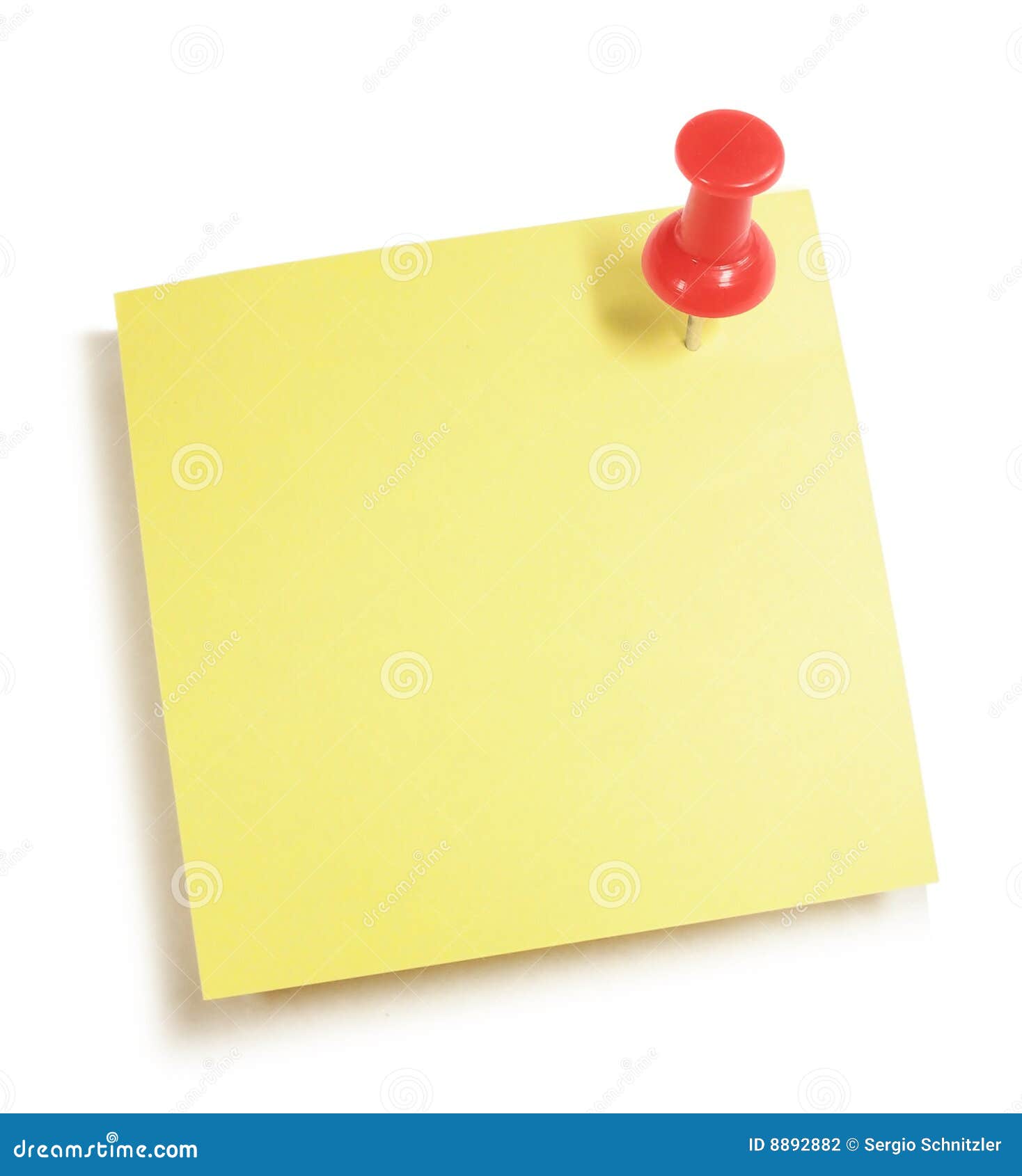 Post it stock photo. Image of thumbtack, memo, note, pins - 8892882