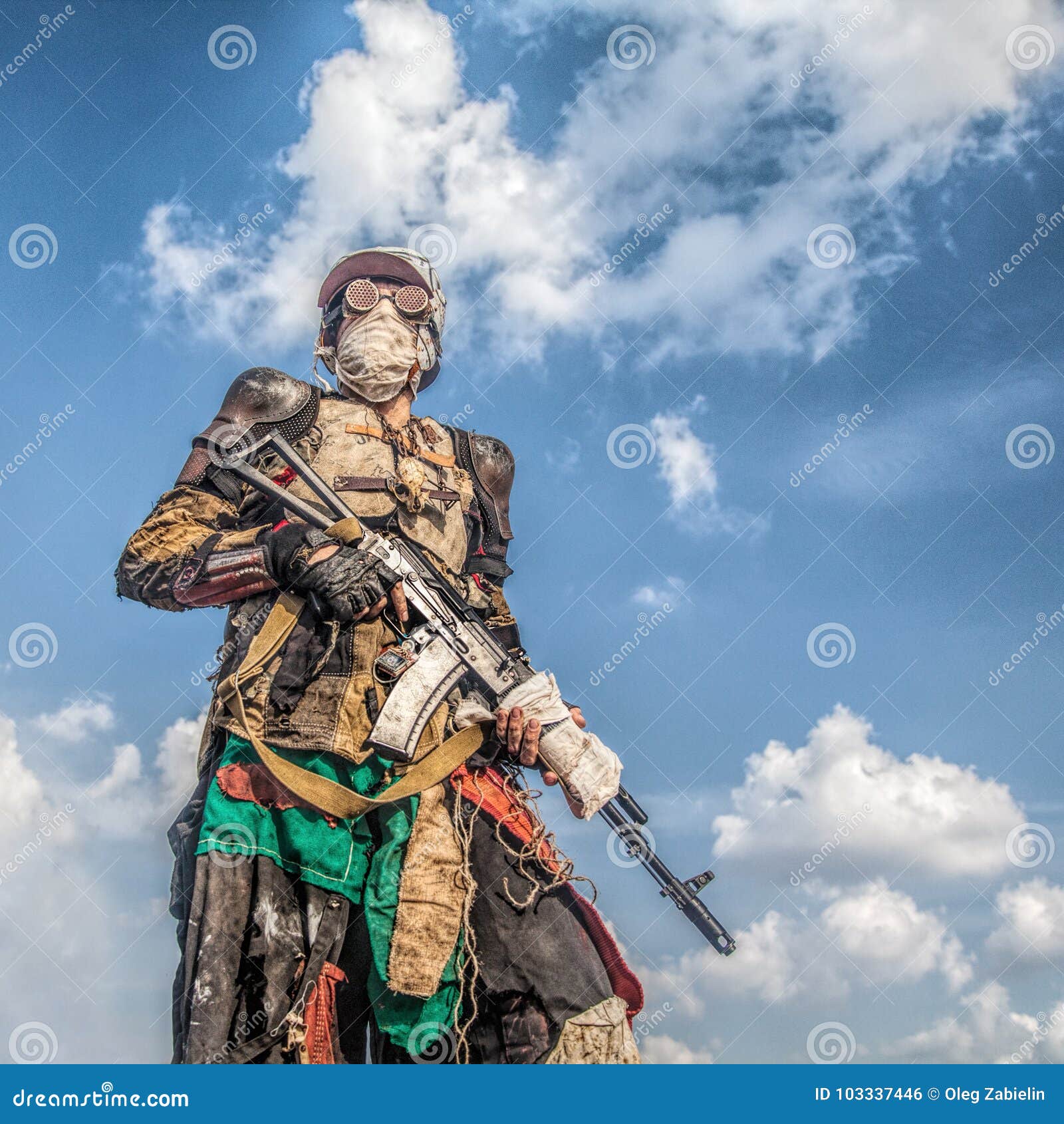 Post apoc beast survivor stock photo. Image of nuclear - 103337446