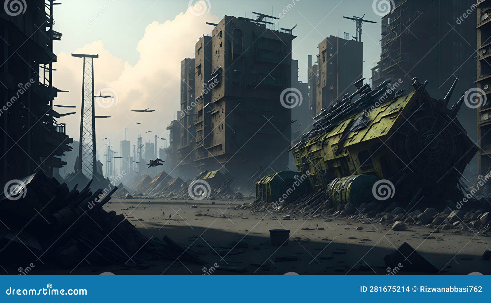 Post Apocalypse Cityscape