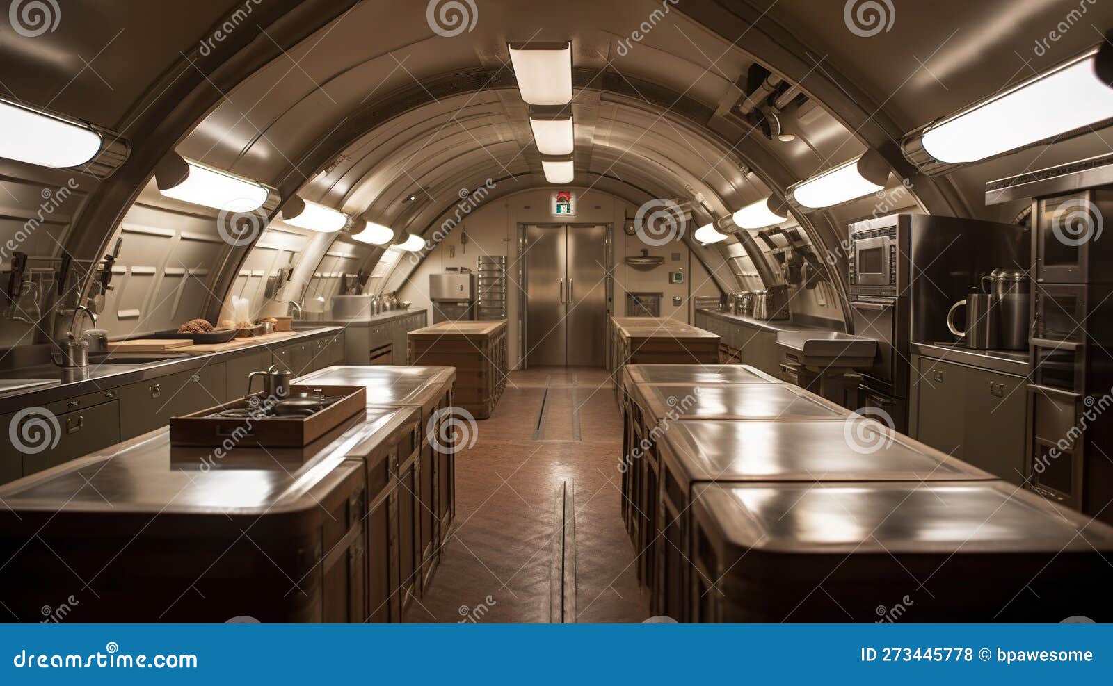 Post-Apocalyptic Kitchen, a Fully Equipped Bunker Kitchen for Survival ...