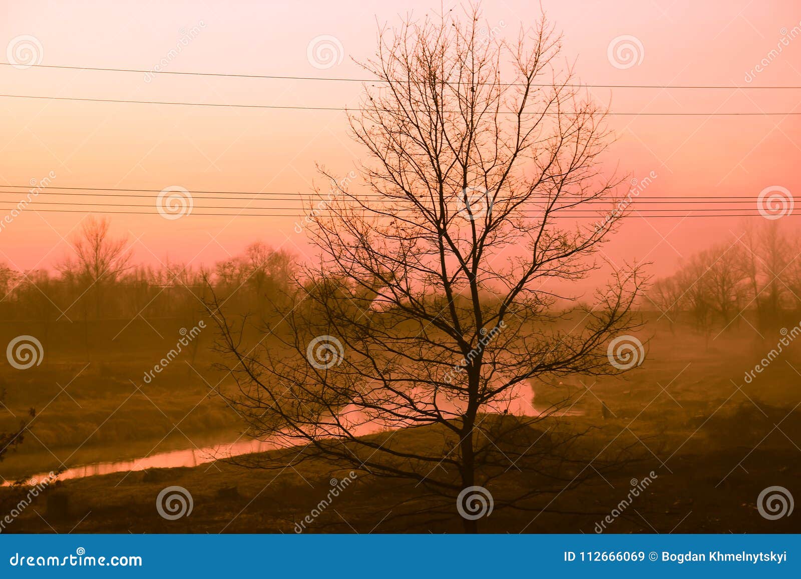 Post Apocalyptic Landscape after a Nuclear War Stock Image - Image of ...
