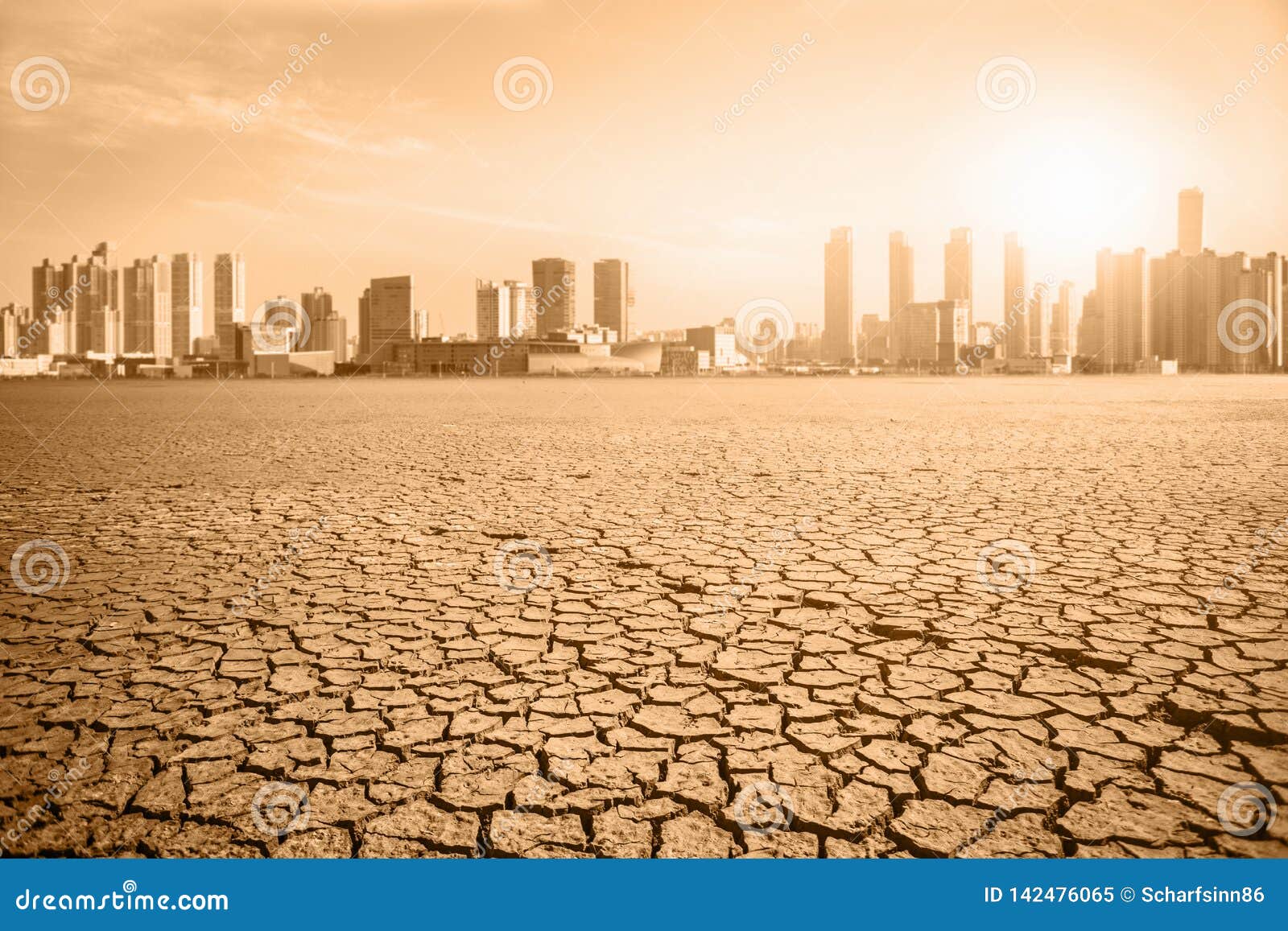 Post-apocalyptic landscape stock image. Image of resources - 142476065