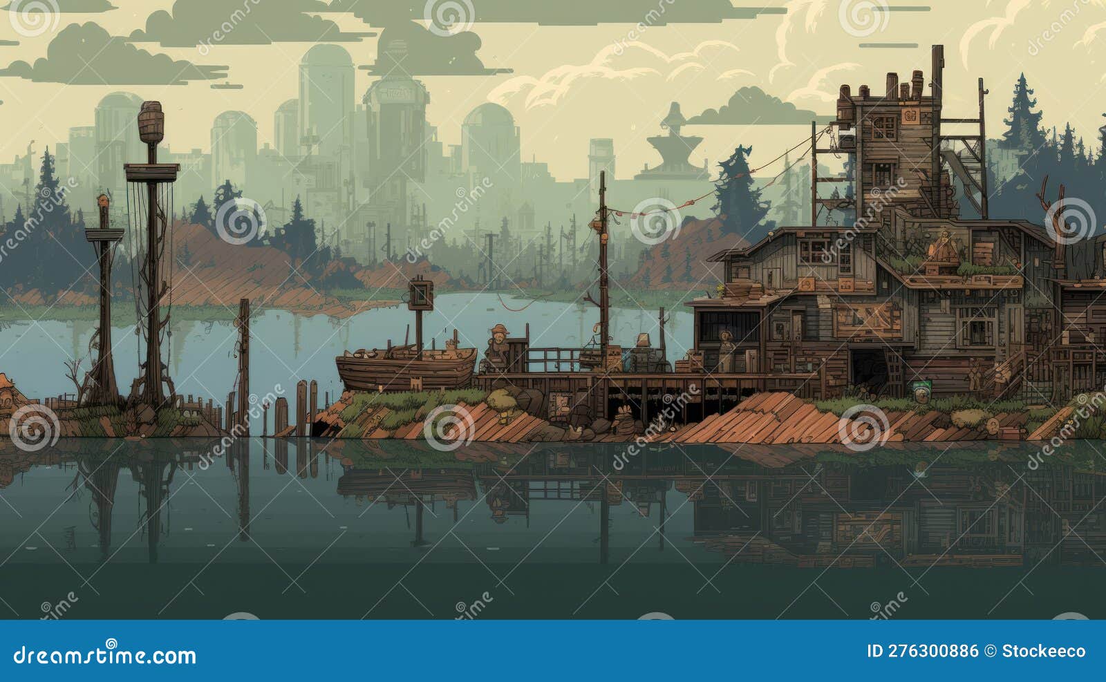 Apocalyptic Pixel Art: A Nightmarish Demon Monster In Snes Jrpg Style ...