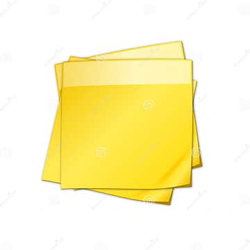 Post it blank notes sheets stock vector. Illustration of paper - 7231373