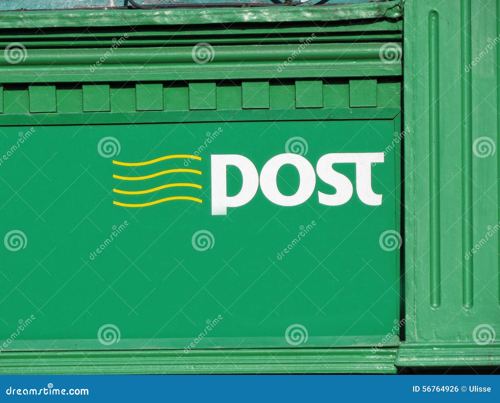 A post box stock photo. Image of building, mailbox, city - 56764926