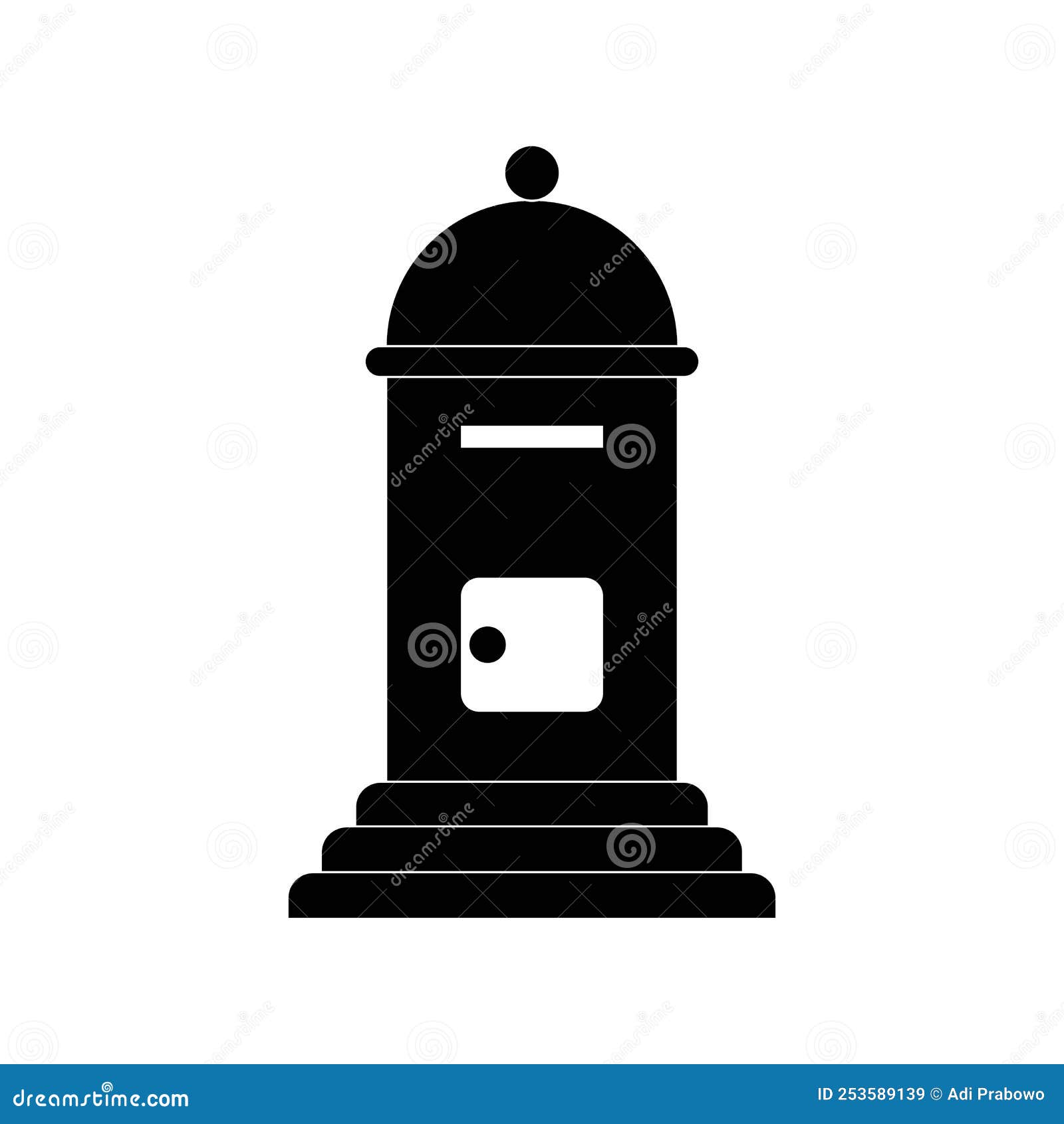 Post Box Icon Logo Vector Design Stock Vector - Illustration of message ...