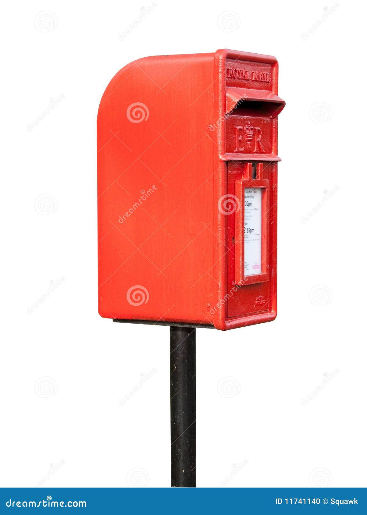 The Post Box Isolation stock photo. Image of mail, isolation - 11741140