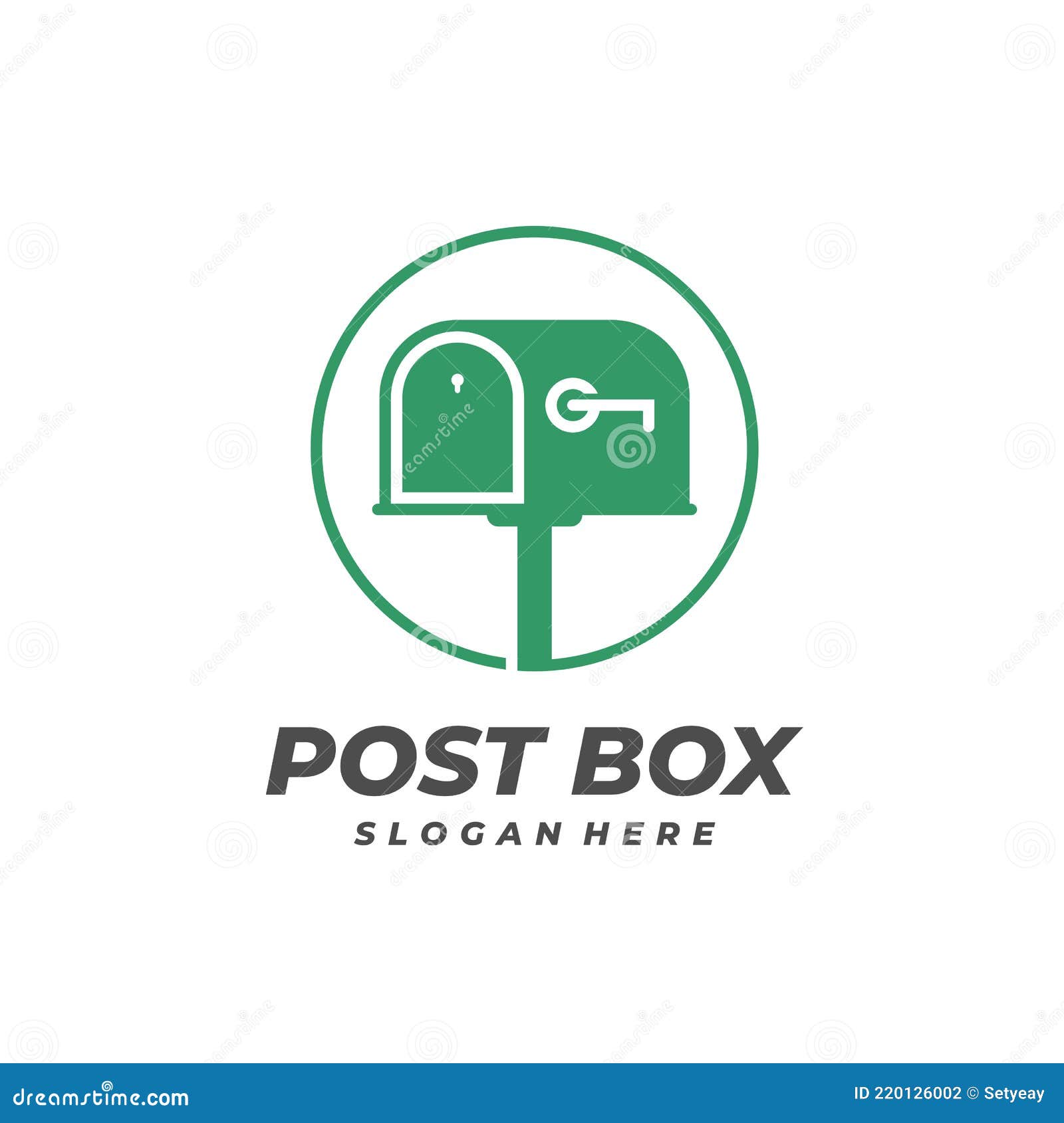 Post Box Logo Vector Template, Creative Post Box Logo Design Concepts ...
