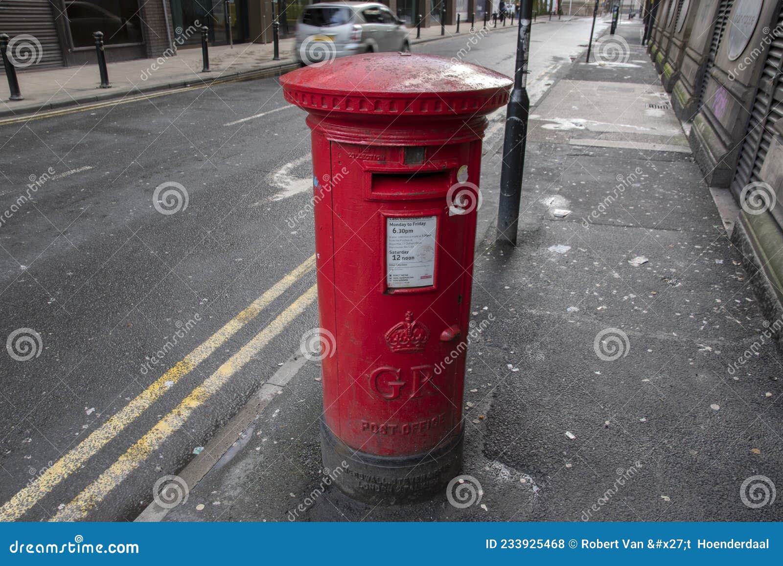 Post Box at Manchester England 8-12-2019 Editorial Stock Photo - Image ...