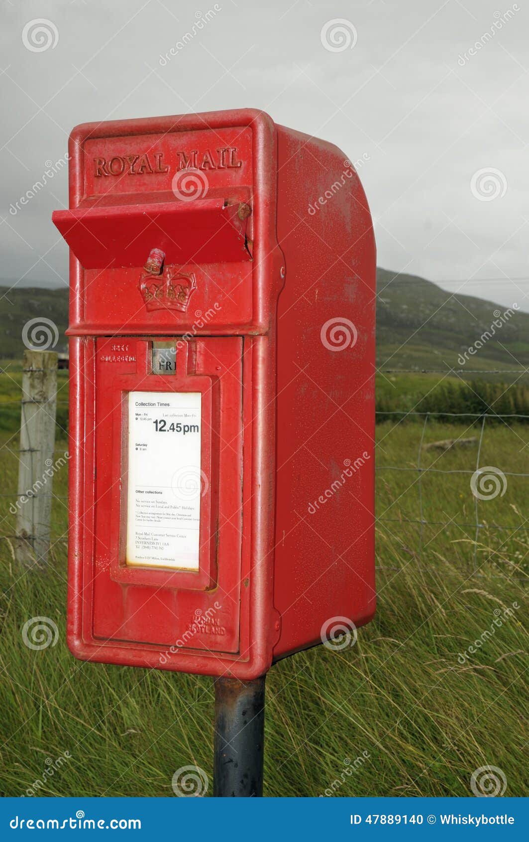 Post Box with Storm Flap stock photo. Image of storm - 47889140