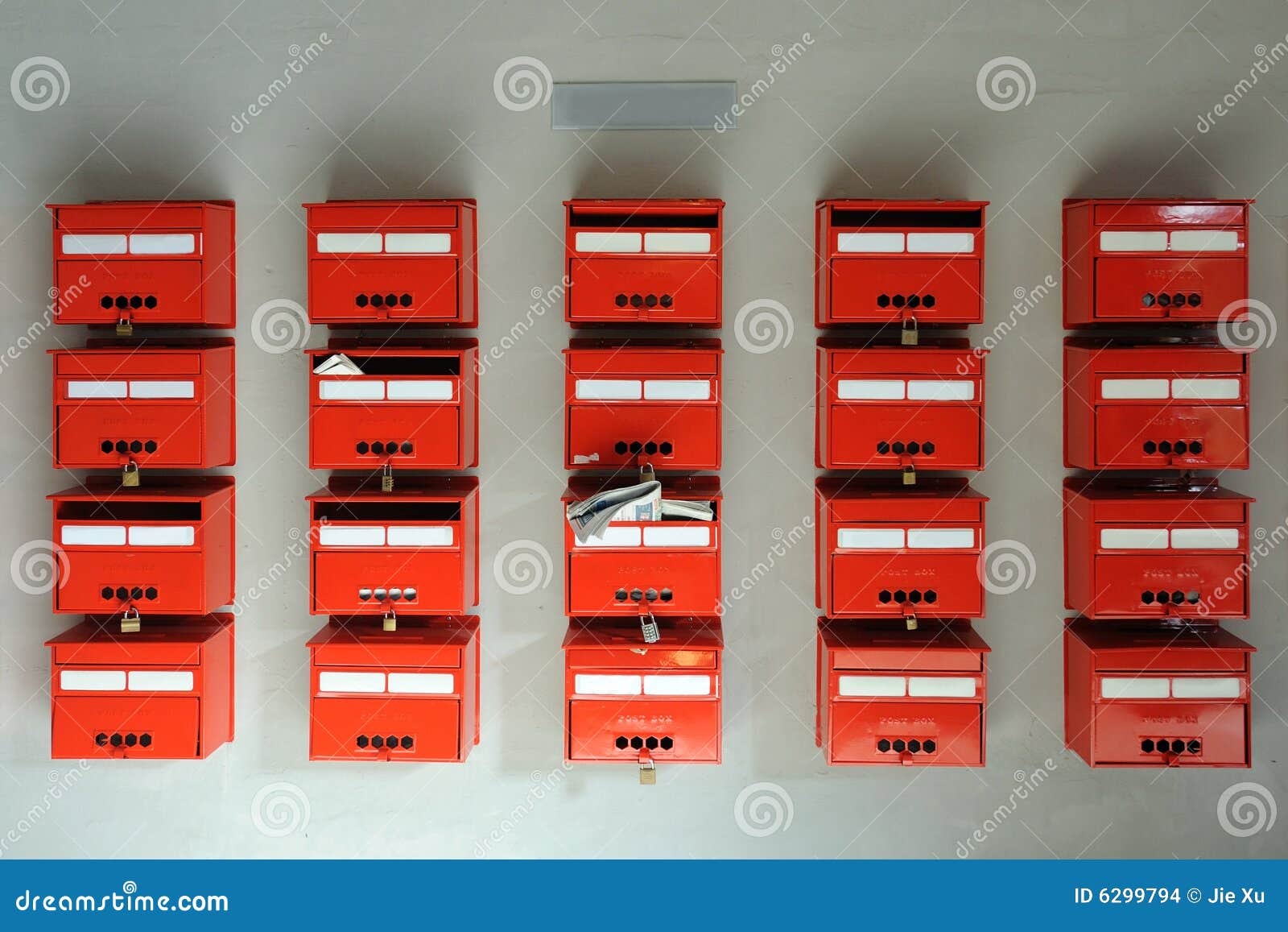 Post boxes stock photo. Image of white, vivid, postbox - 6299794