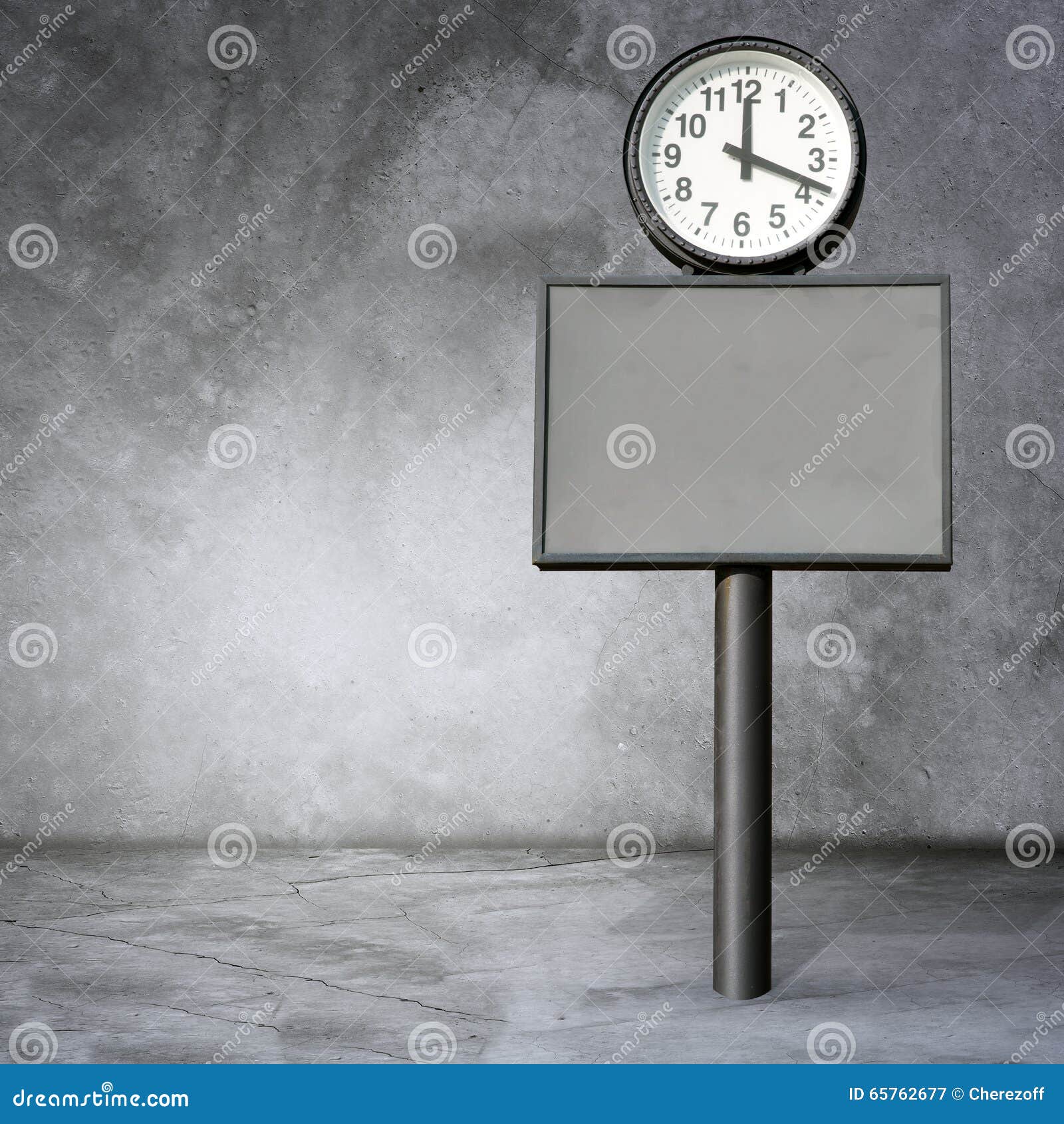 Post with clock stock image. Image of time, figure, post - 65762677