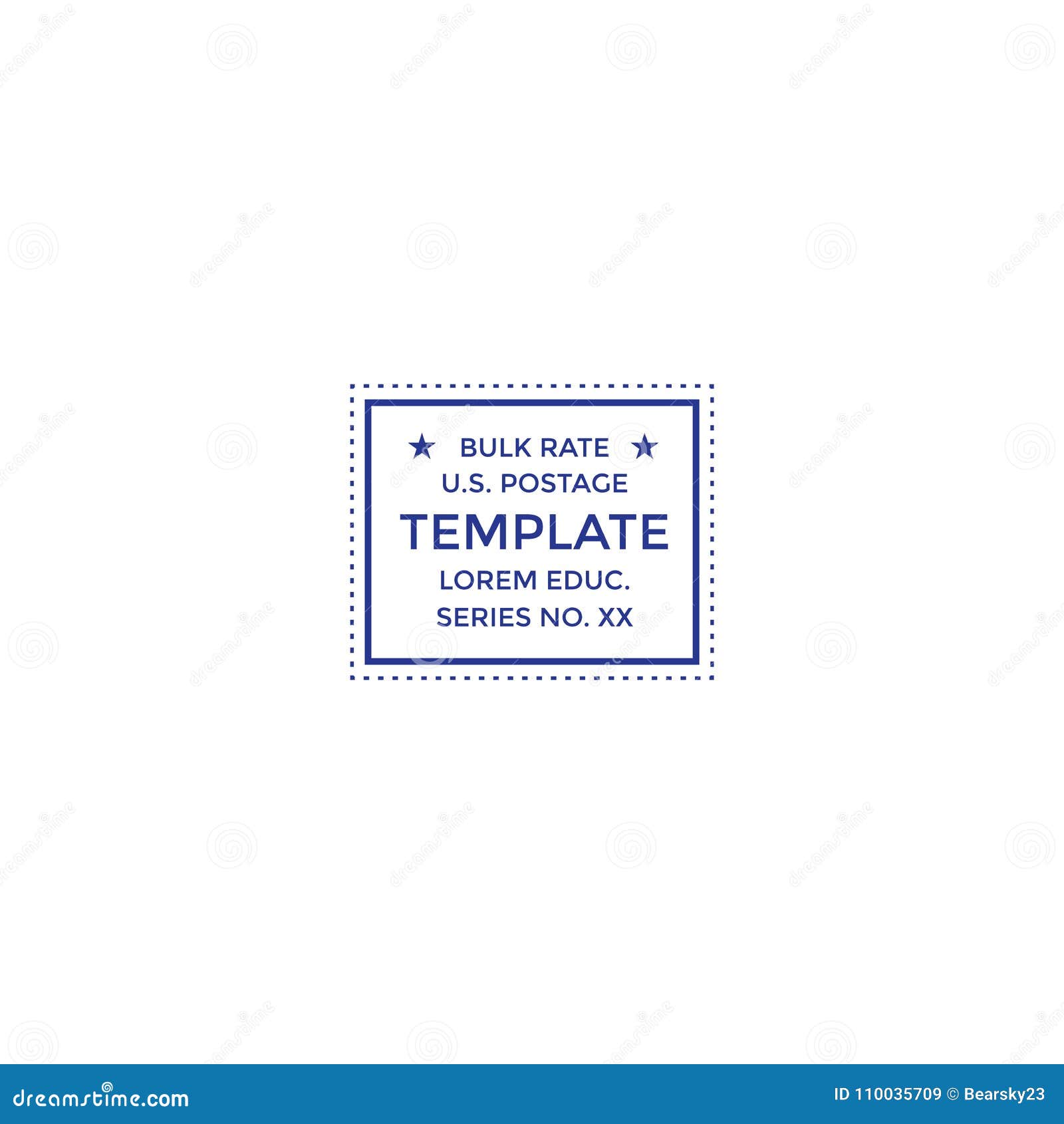 Post De Postport Betaald Teken Van De Annulerings Eerste Klasse Vector ...