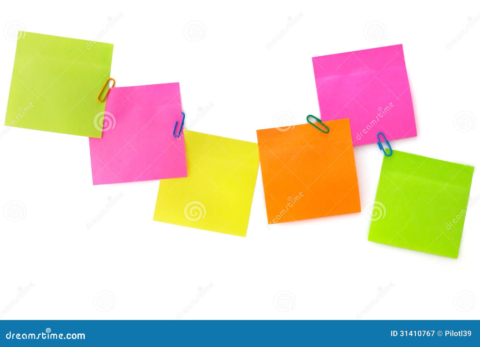 Post-it del papel de carta imagen de archivo. Imagen de fondo - 31410767