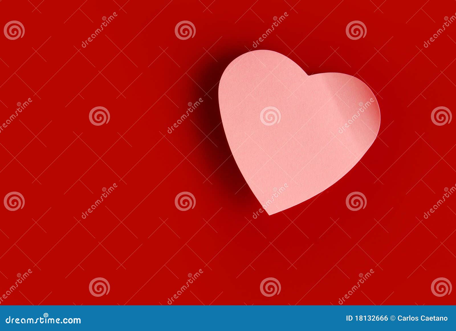 Post-it En Forma De Corazón Foto de archivo - Imagen de lista, sombra ...