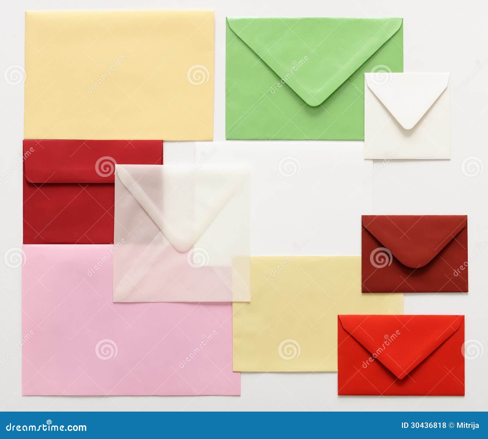 Post envelopes stock photo. Image of communication, colour - 30436818