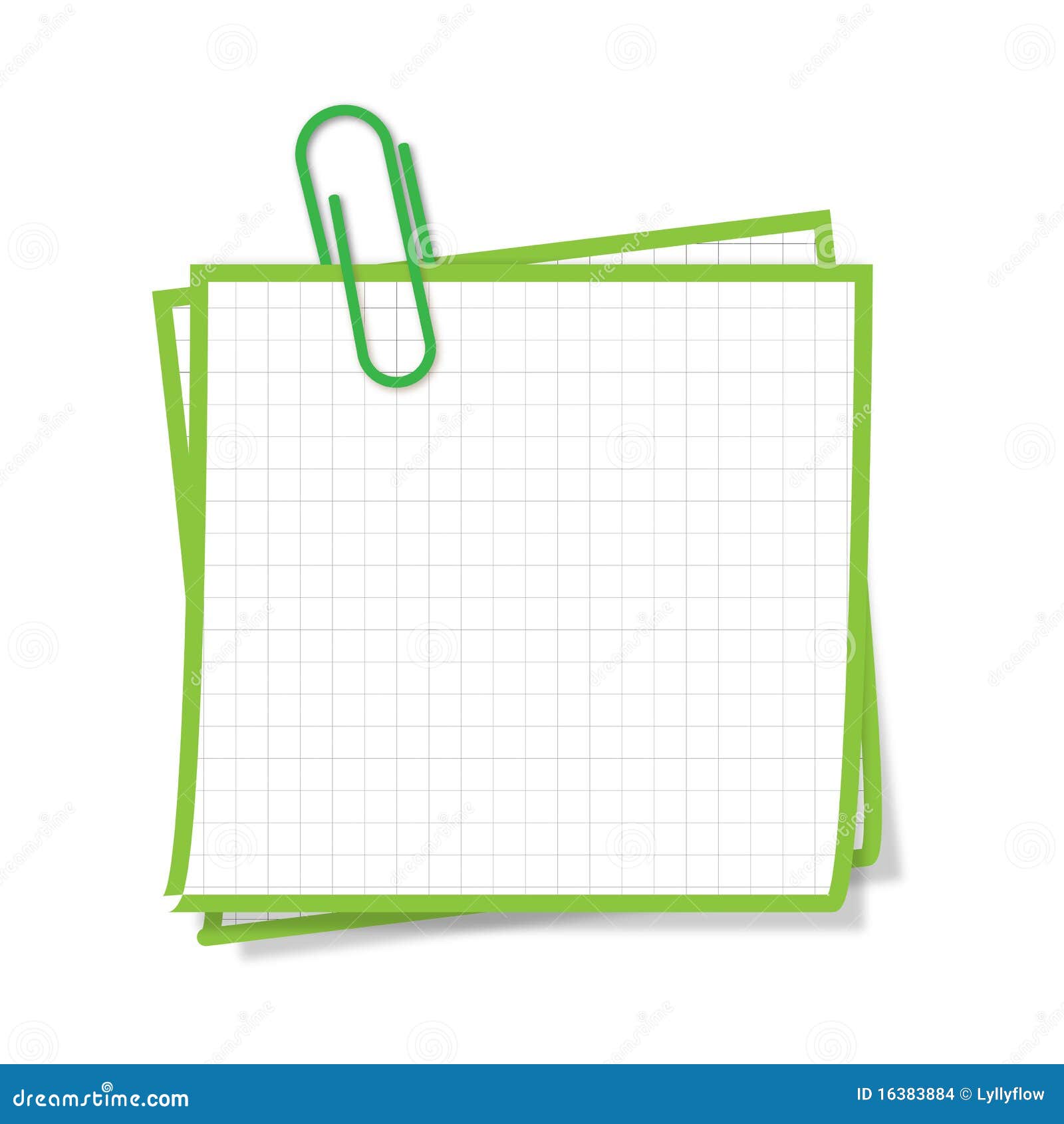 Green Post It Note Clip Art