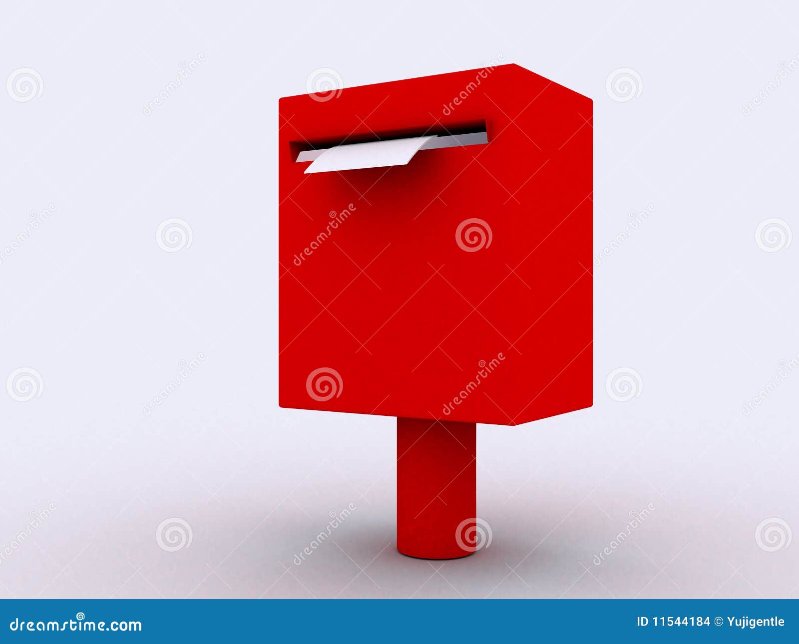 Post image stock illustration. Illustration of rendering - 11544184