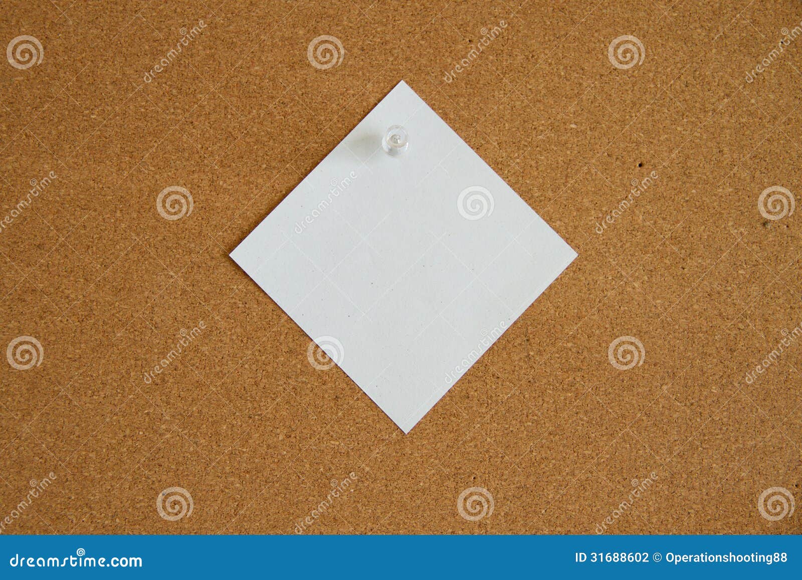 Post-its in a cork board stock photo. Image of adhesive - 31688602