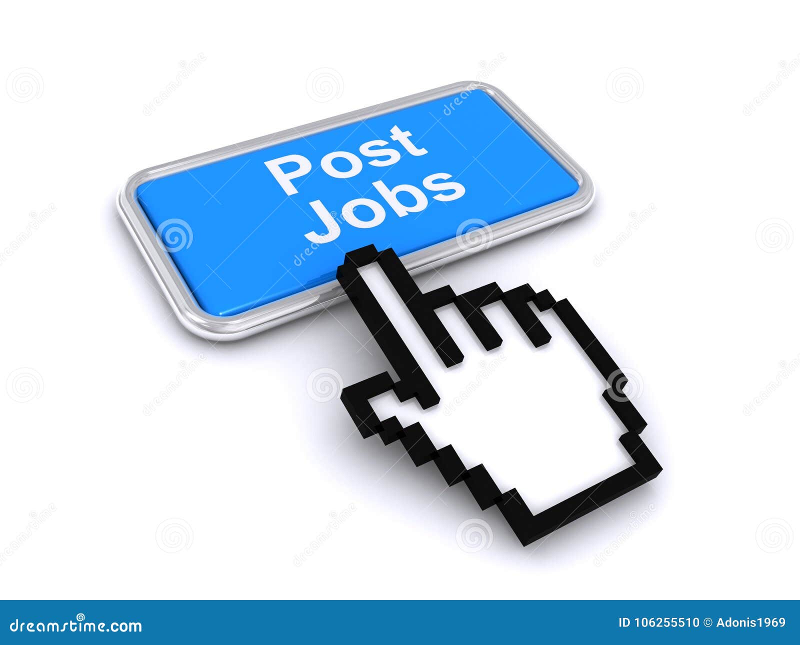Post jobs icon stock illustration. Illustration of online - 106255510