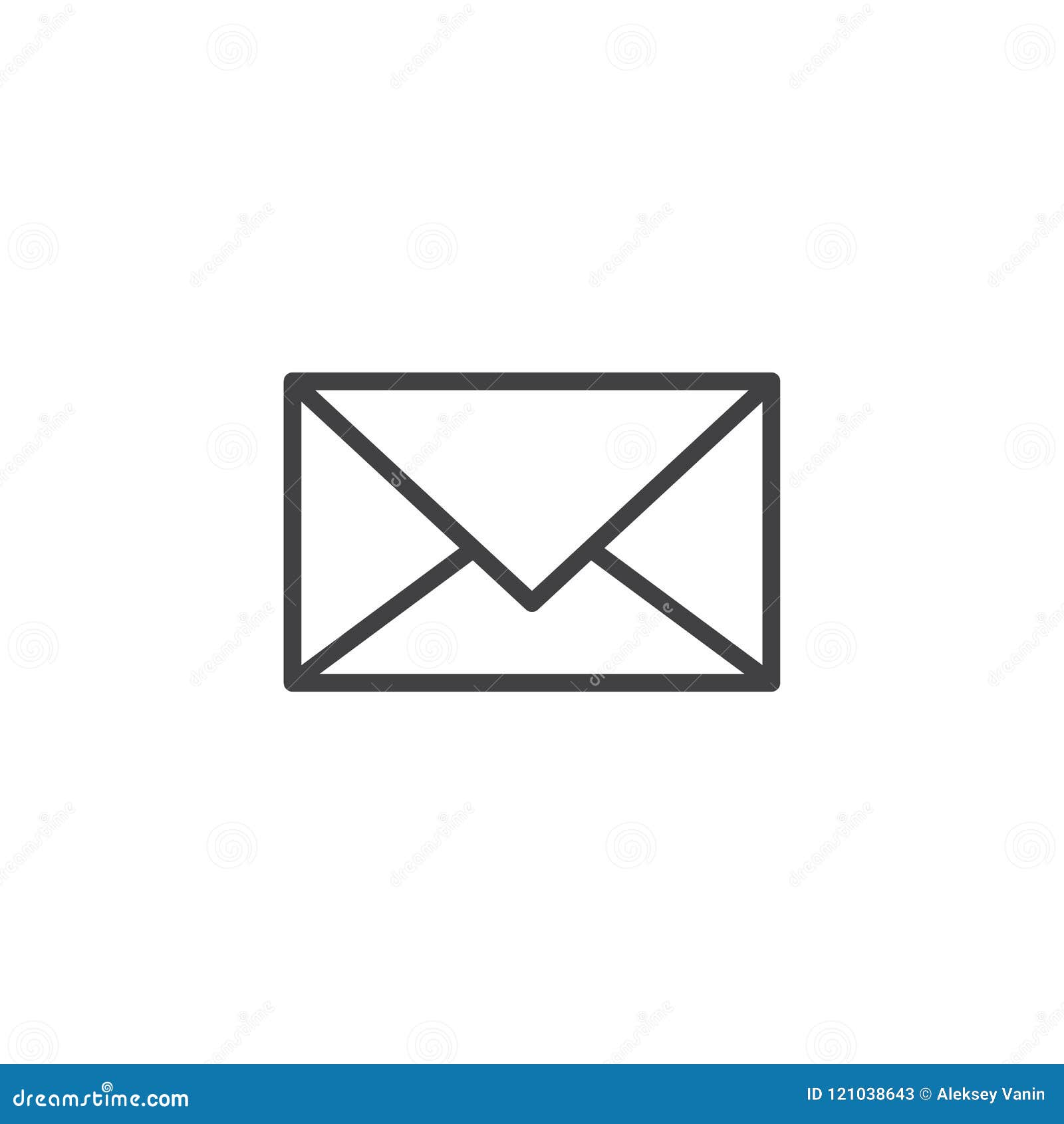 Post- Kuvertöversiktssymbol Vektor Illustrationer - Illustration av ...