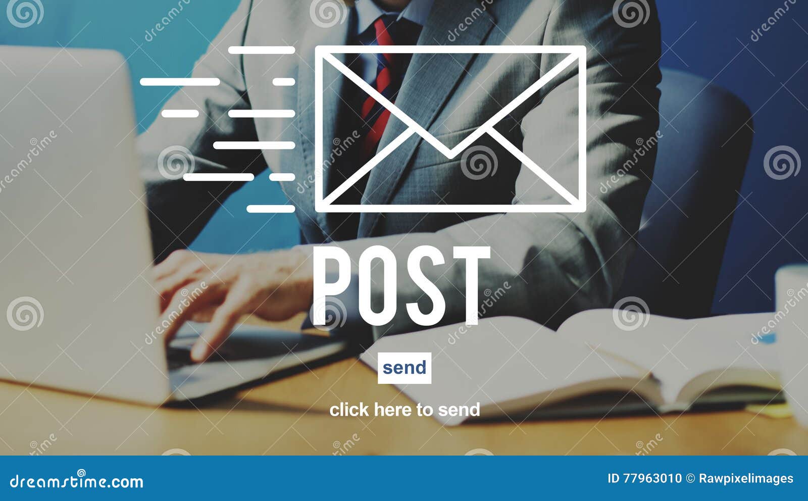 Post Mail Correspondence Online Message Communication Concept Stock ...
