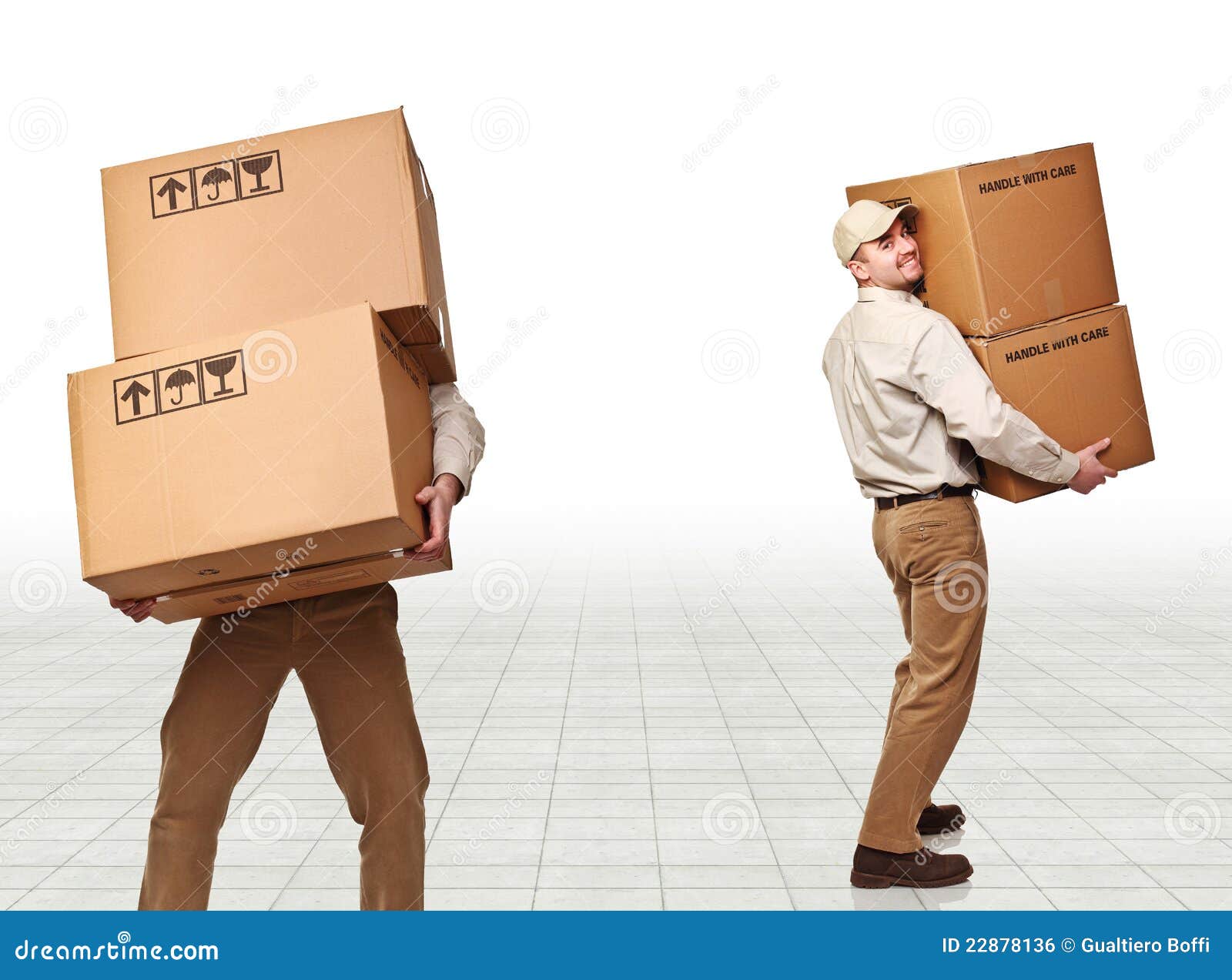 Post man at work stock photo. Image of service, occupation - 22878136