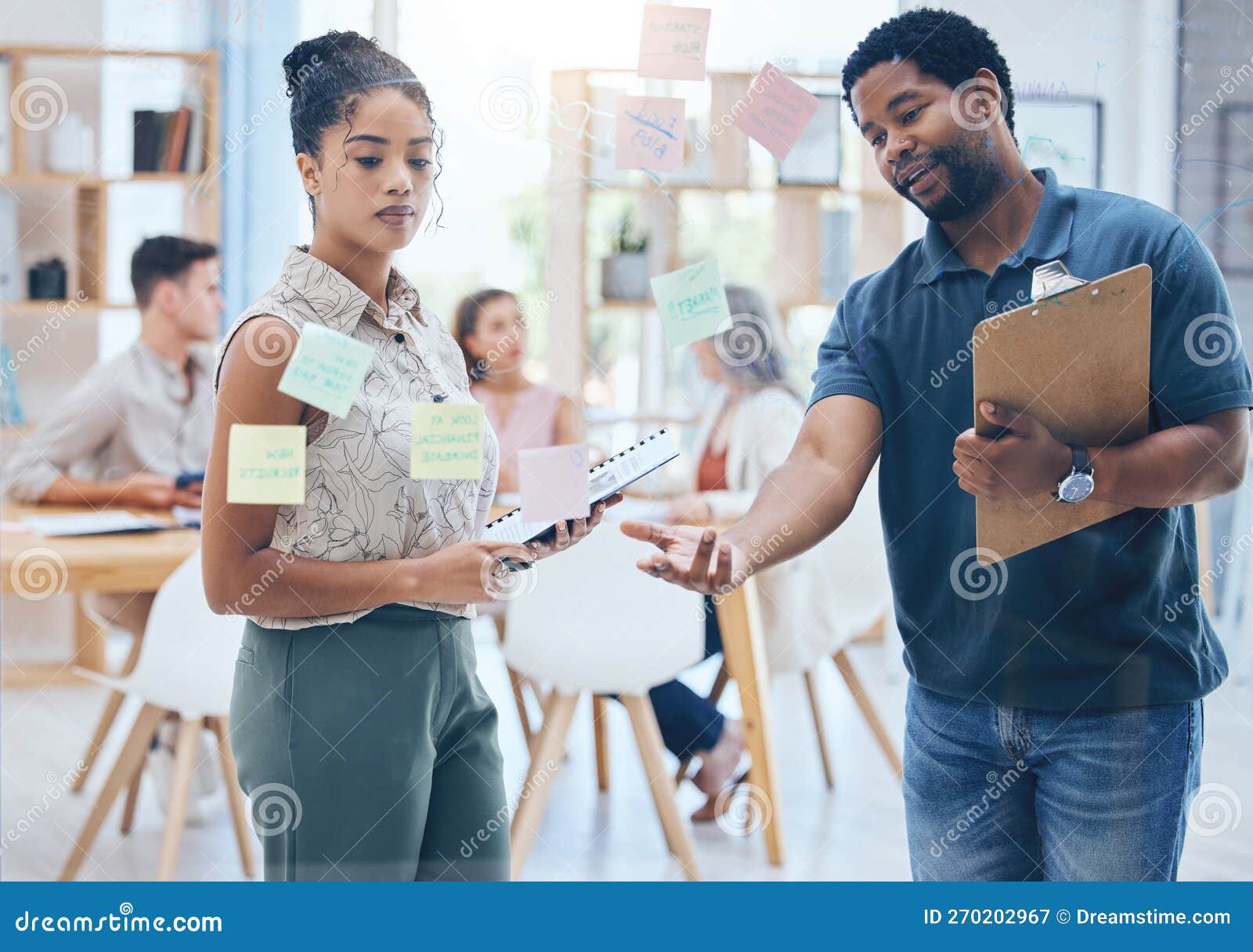 Post it, Marketing Schedule and Teamwork Collaboration in Creative ...