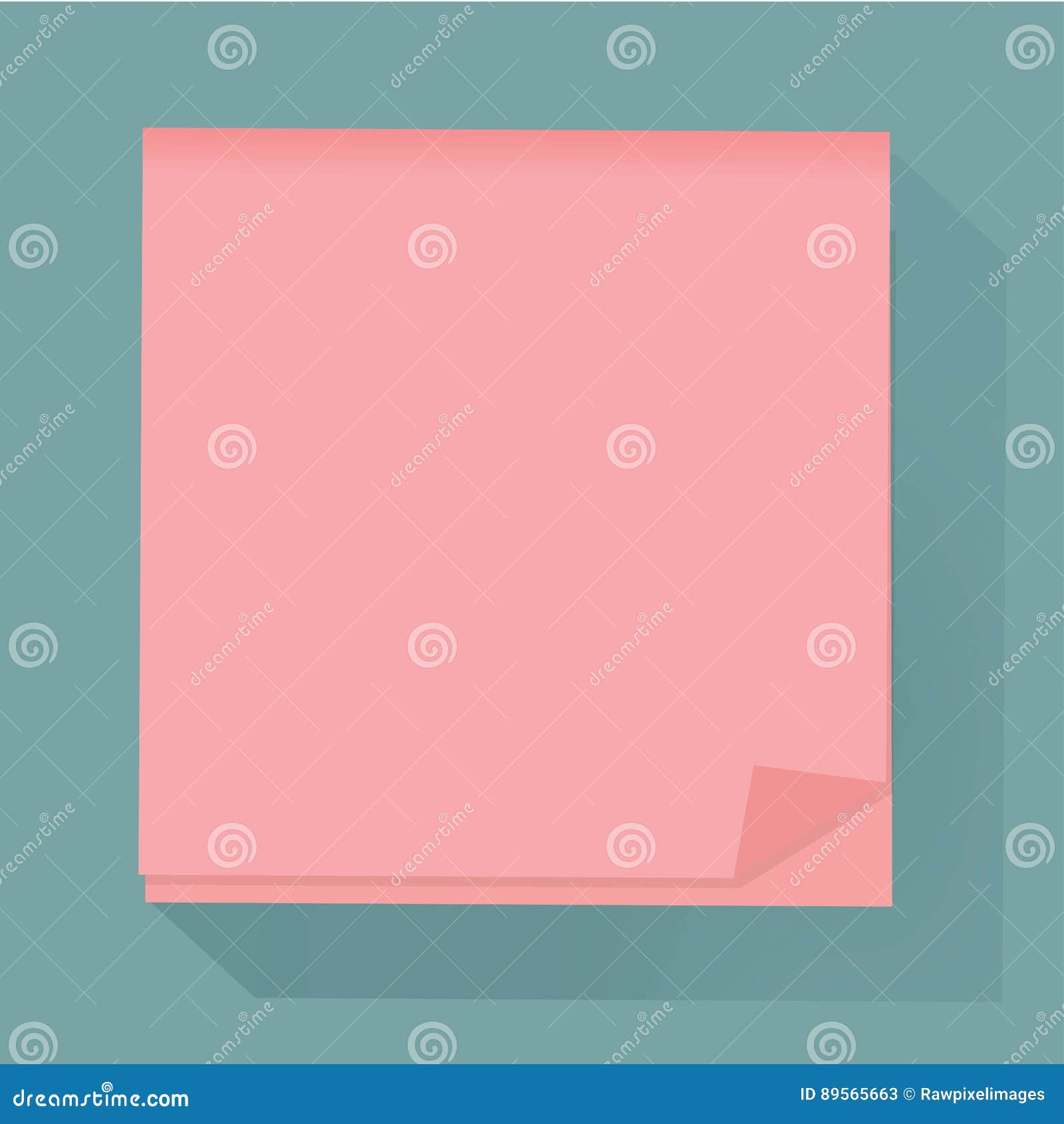 Post Memo Notepaper Icon Vector Illustration Concept Stock Vector ...