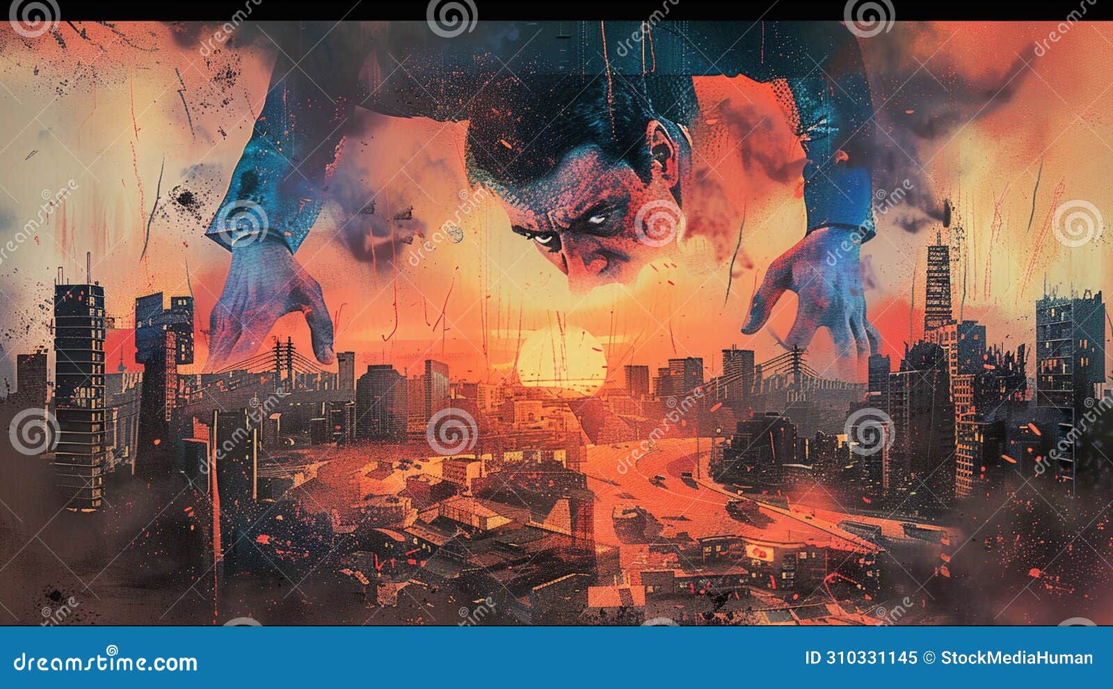 Post Modern Apocalypse Hellscape Brave New World 1984 Totalitarianism ...