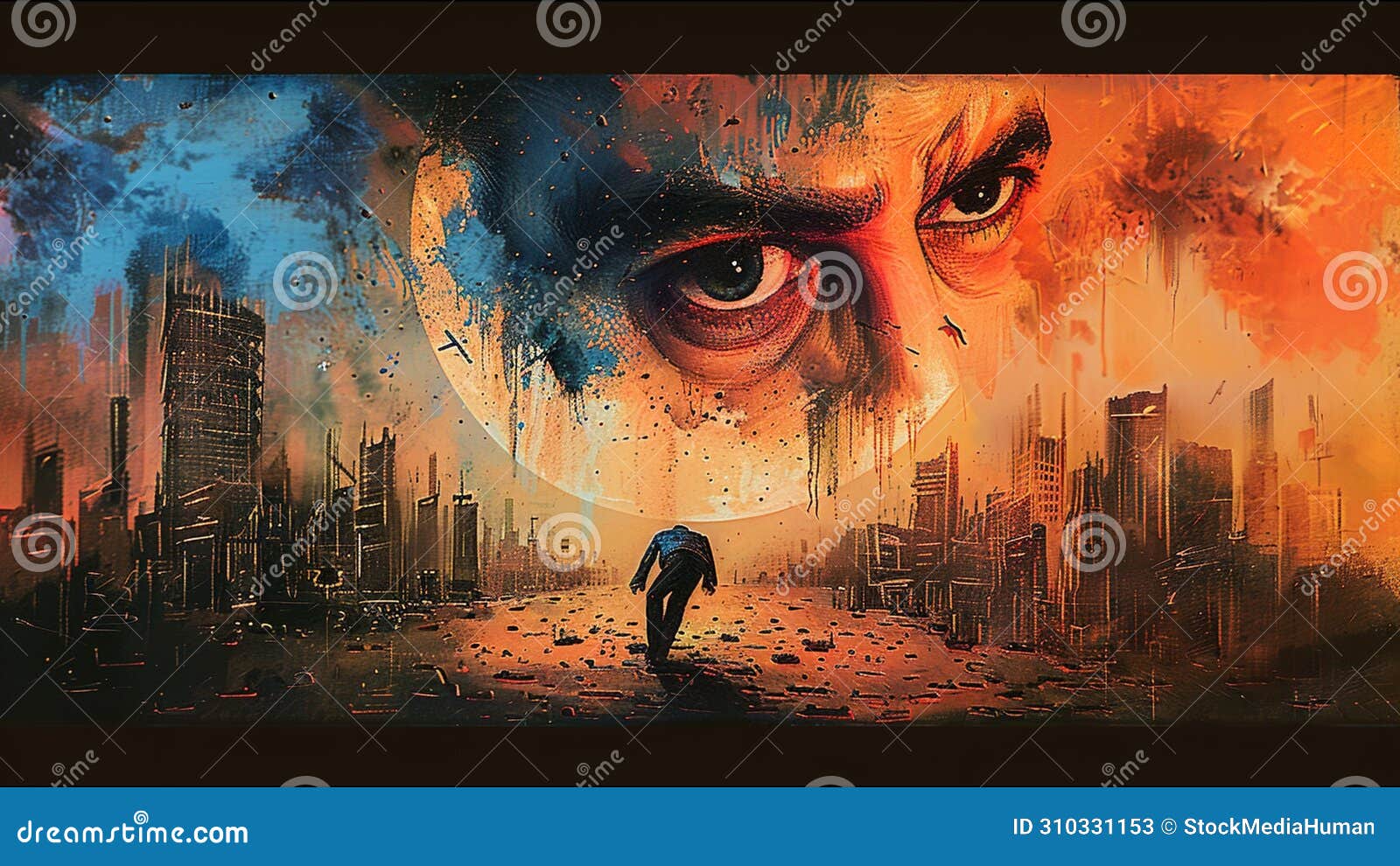 Post Modern Apocalypse Hellscape Brave New World 1984 Totalitarianism ...