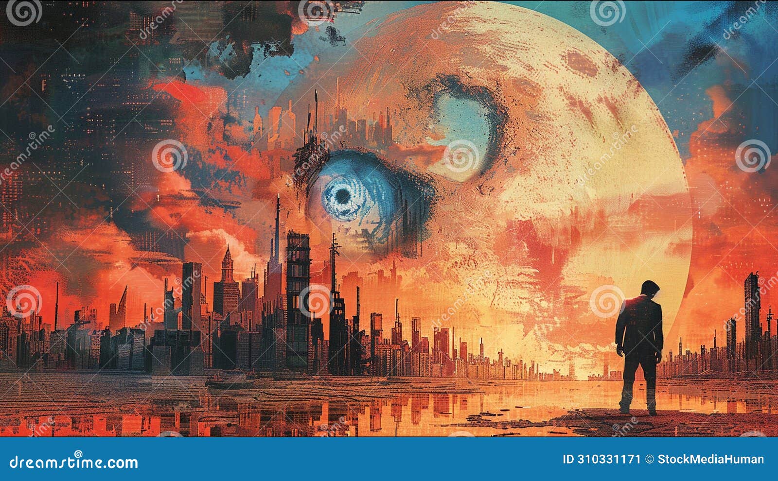 Post Modern Apocalypse Hellscape Brave New World 1984 Totalitarianism ...