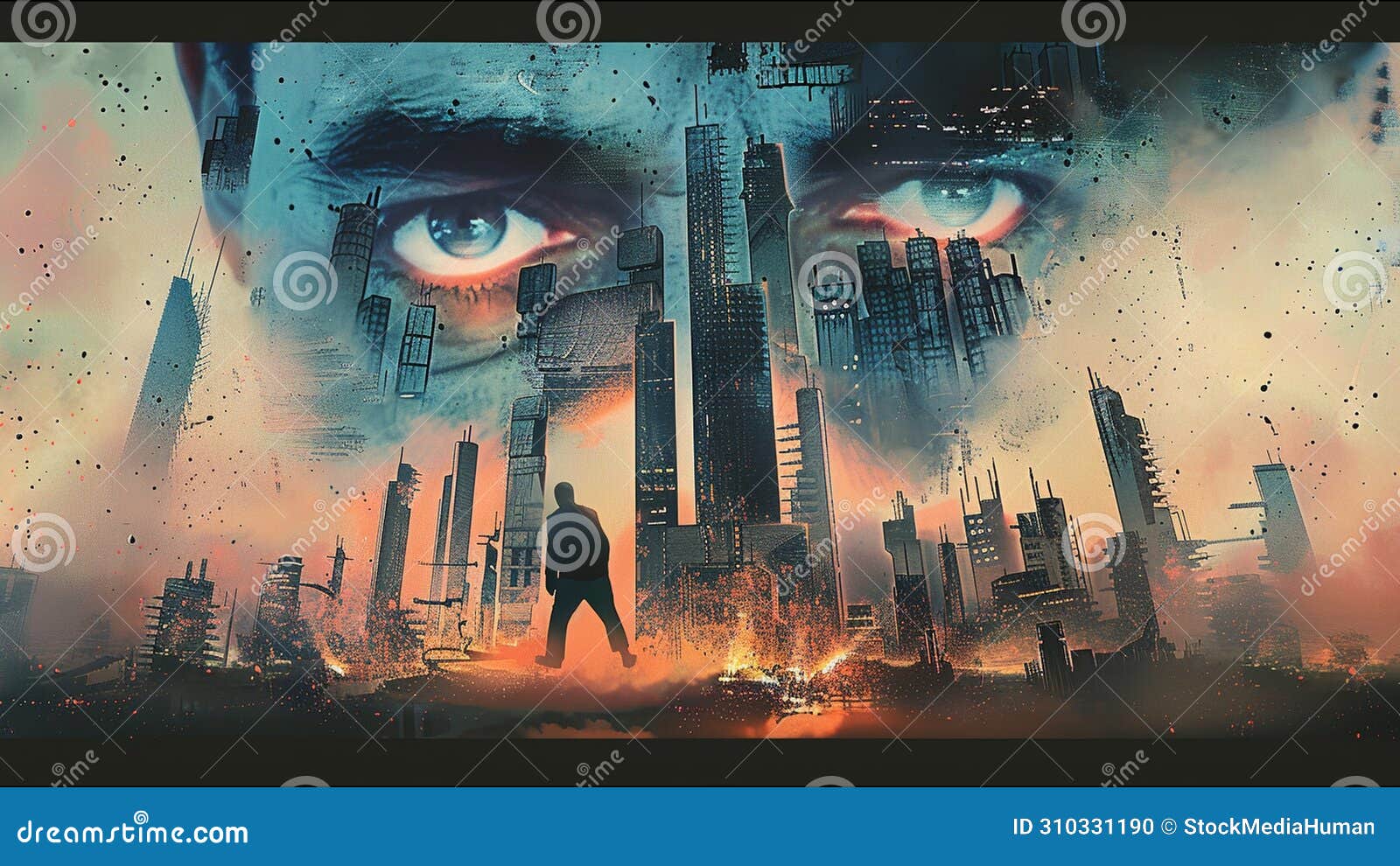 Post Modern Apocalypse Hellscape Brave New World 1984 Totalitarianism ...