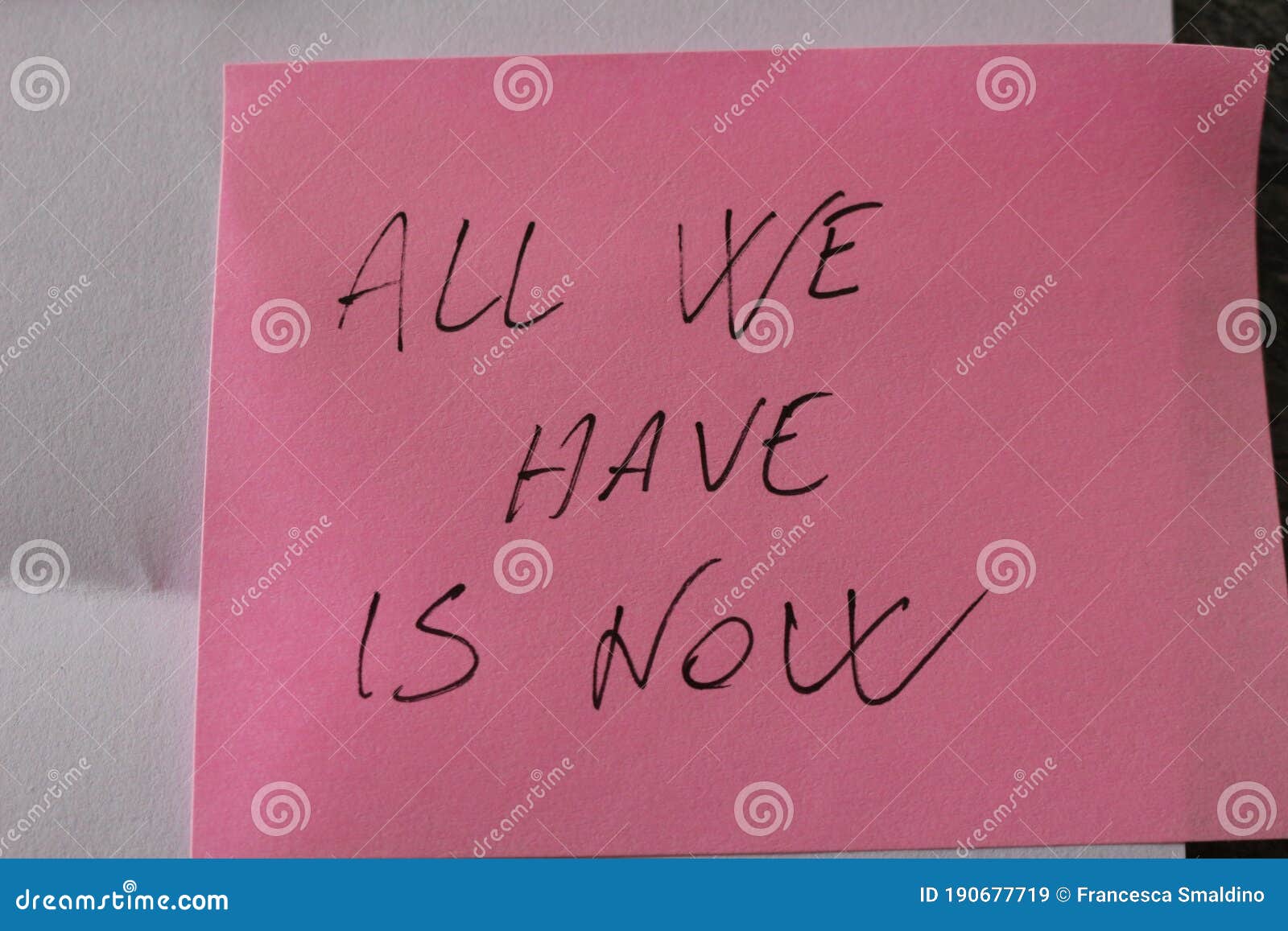 Post-it with Motivational Phrases Stock Image - Image of office, notes ...