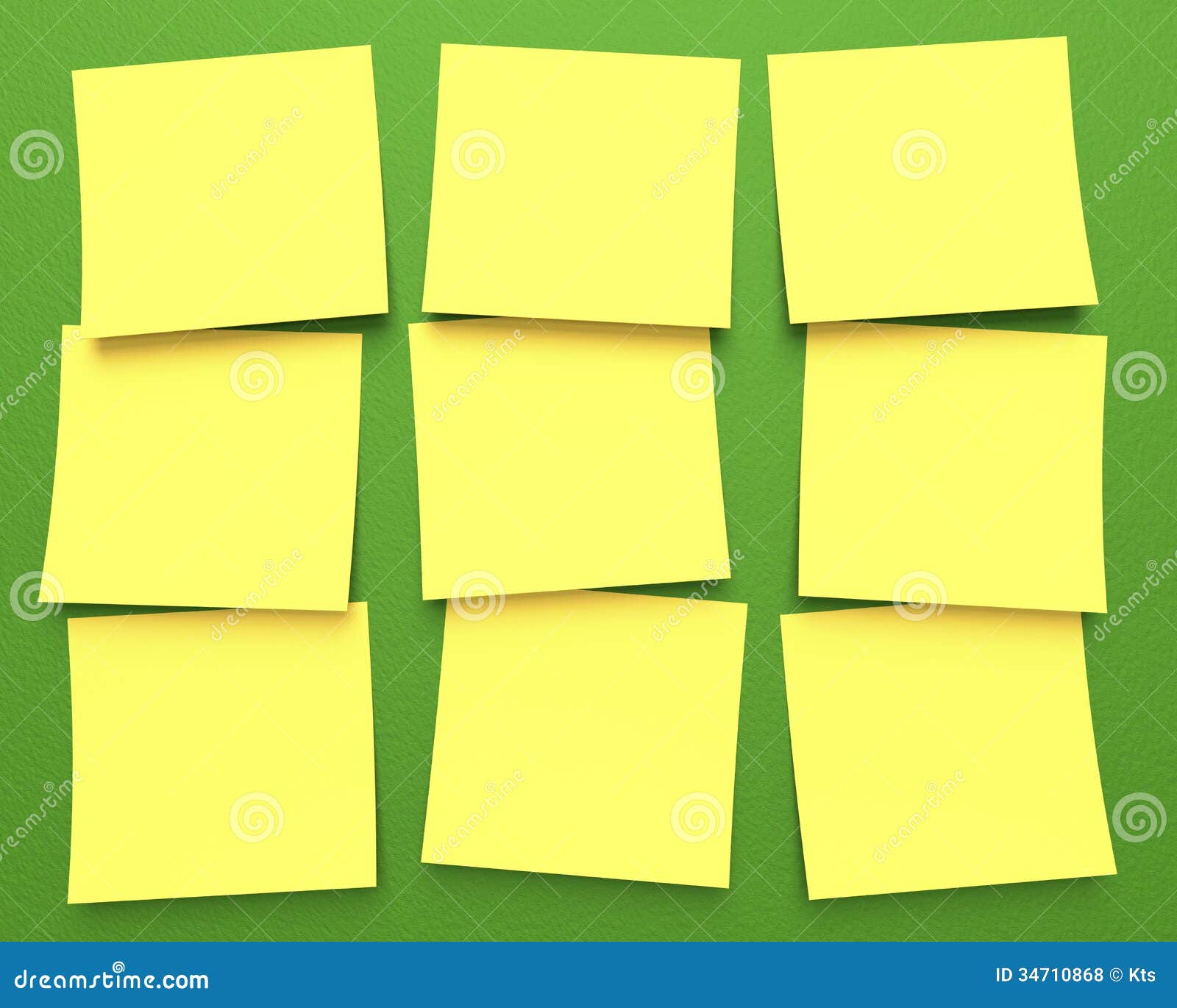 Post-it stock photo. Image of banner, postit, yellow - 34710868