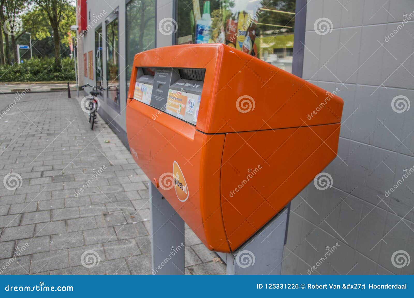 Post.nl Post Box at Amsterdam the Netherlands 2018 Editorial Photo ...